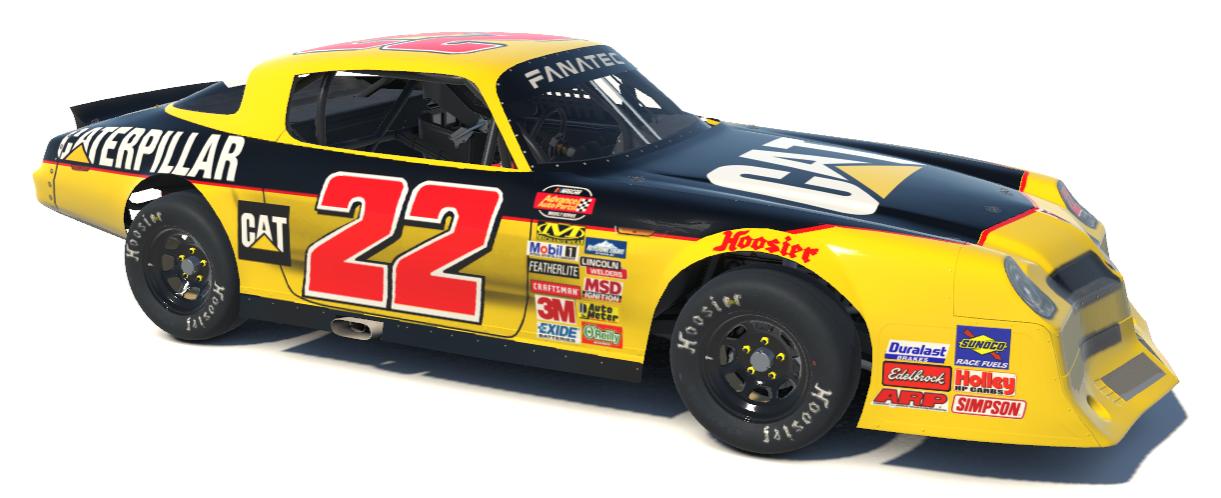 Bill Davis Racing caterpillar Pontiac by Joseph Segalla - Trading Paints