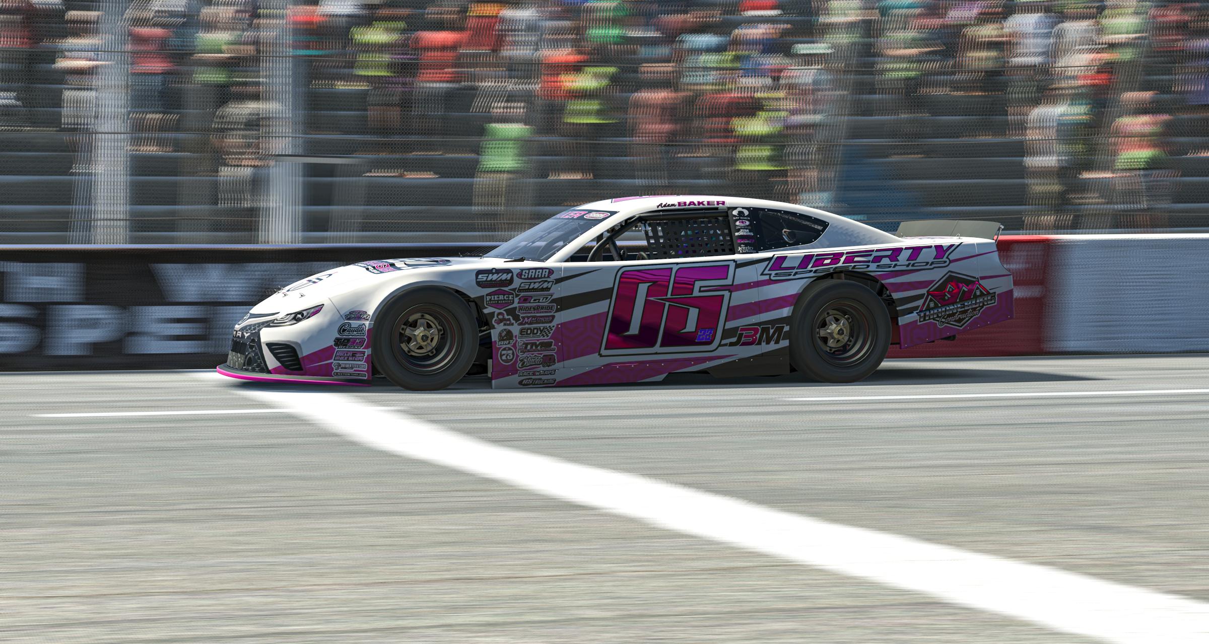 Adam Baker-#06 by Michael J. Steele - Trading Paints