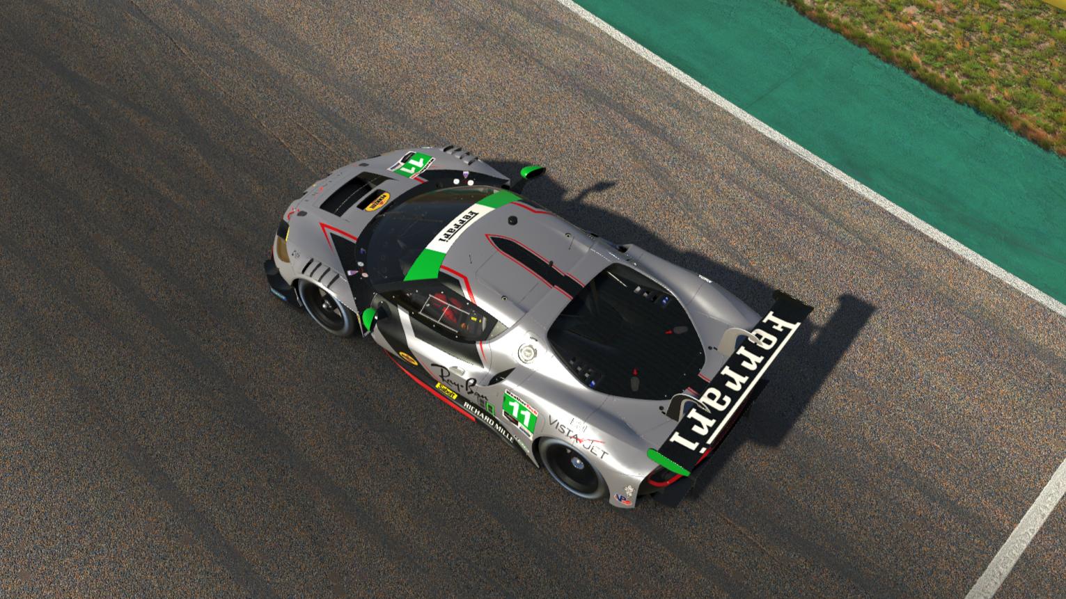 VistaJet AFcorse Ferrari 296 GT3 IMSA by David Silva14 - Trading Paints