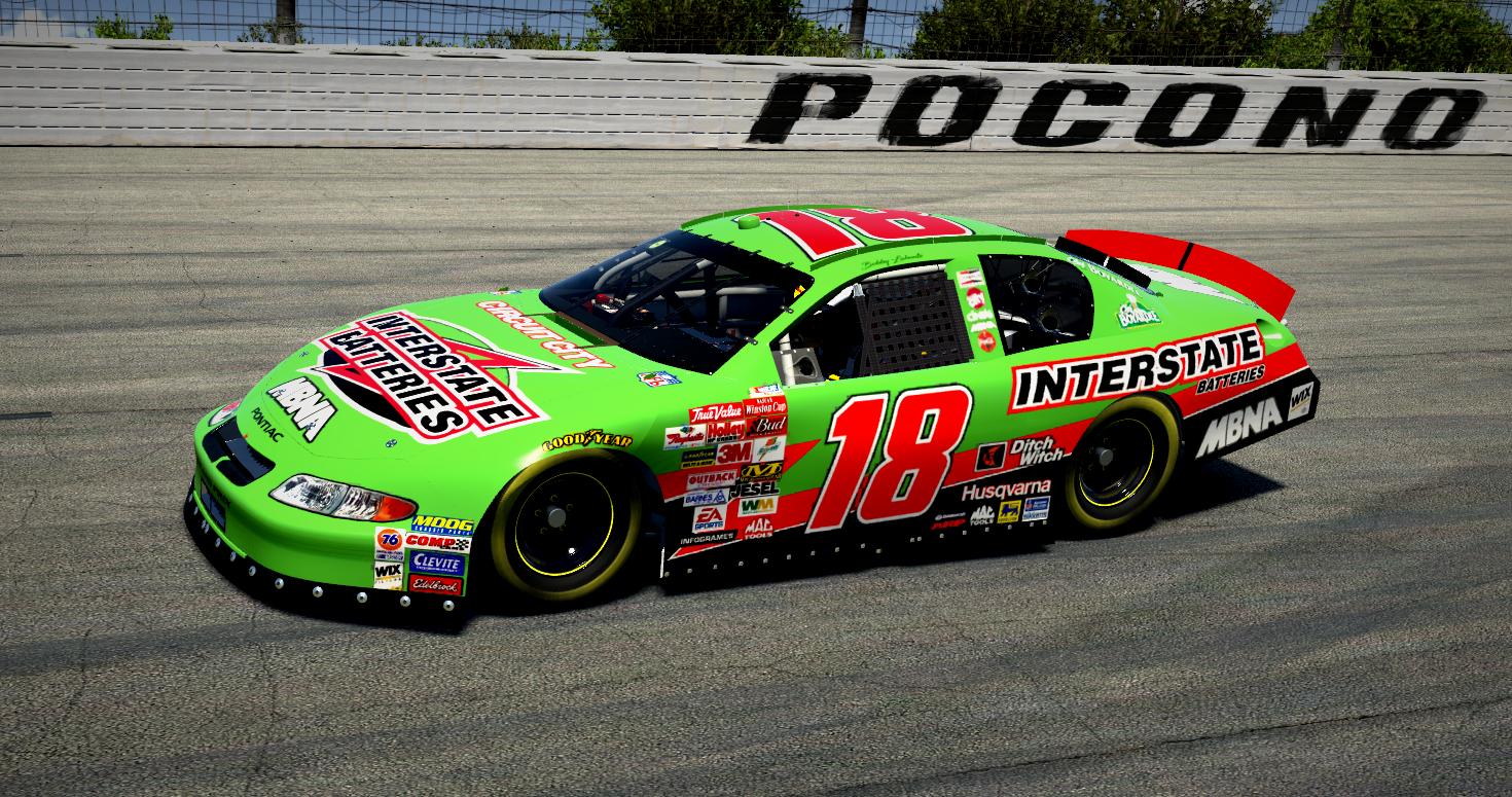 Bobby Labonte 2001 #18 Interstate Batteries Pontiac Grand Prix by Lane ...