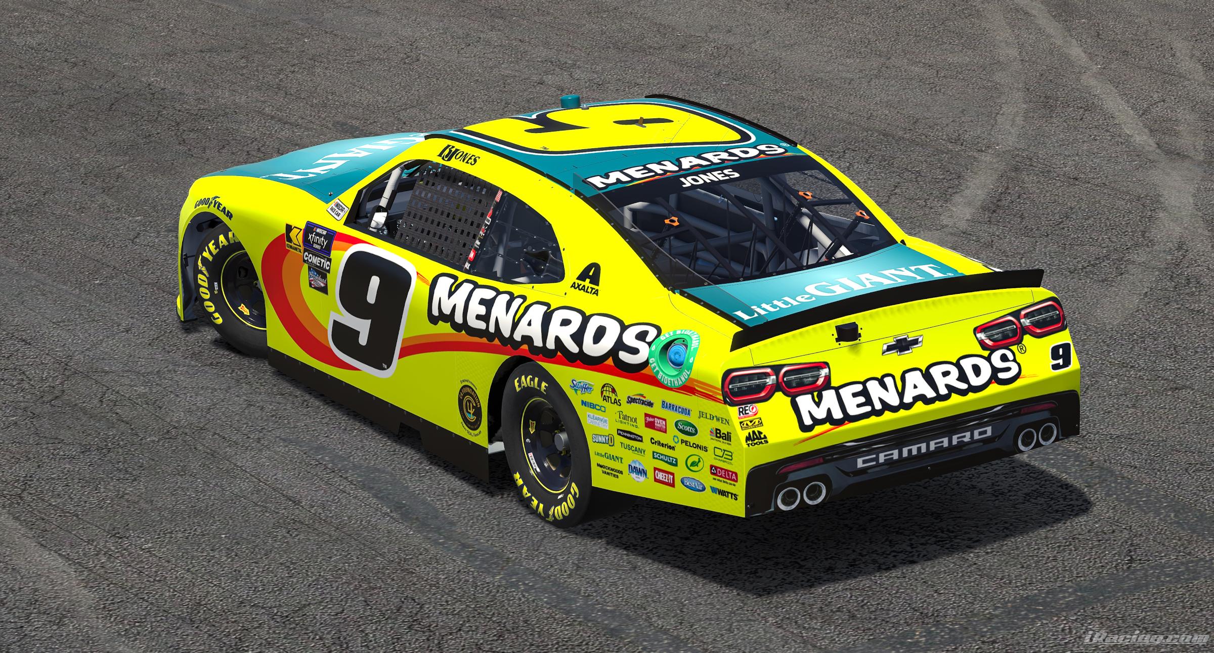 2024 Brandon Jones Menards Little Giant Camaro by Ryan A Williams ...