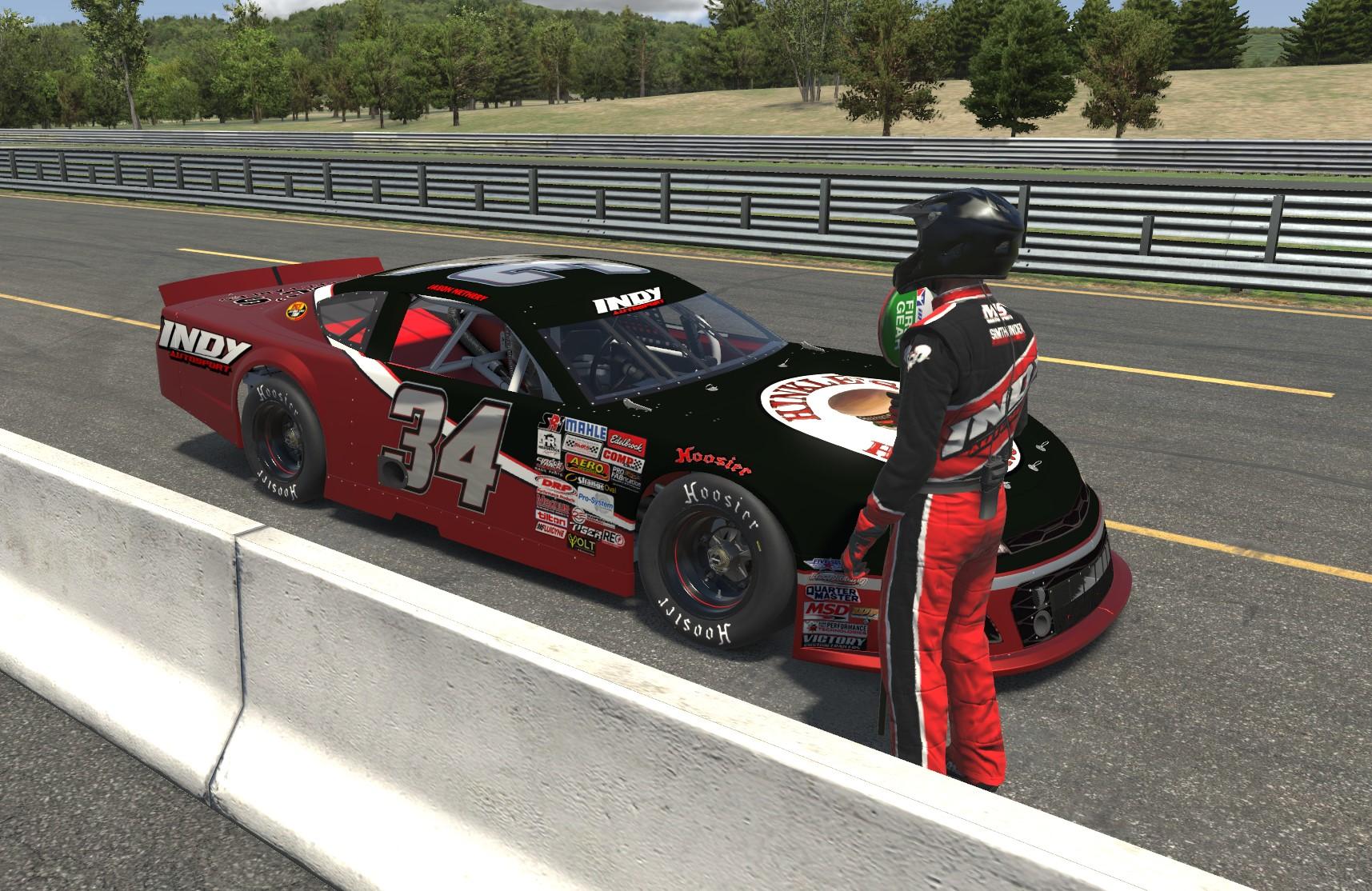 Hinkles Hamburgers/Indy Autosport Late Model Stock (Alternate Black ...