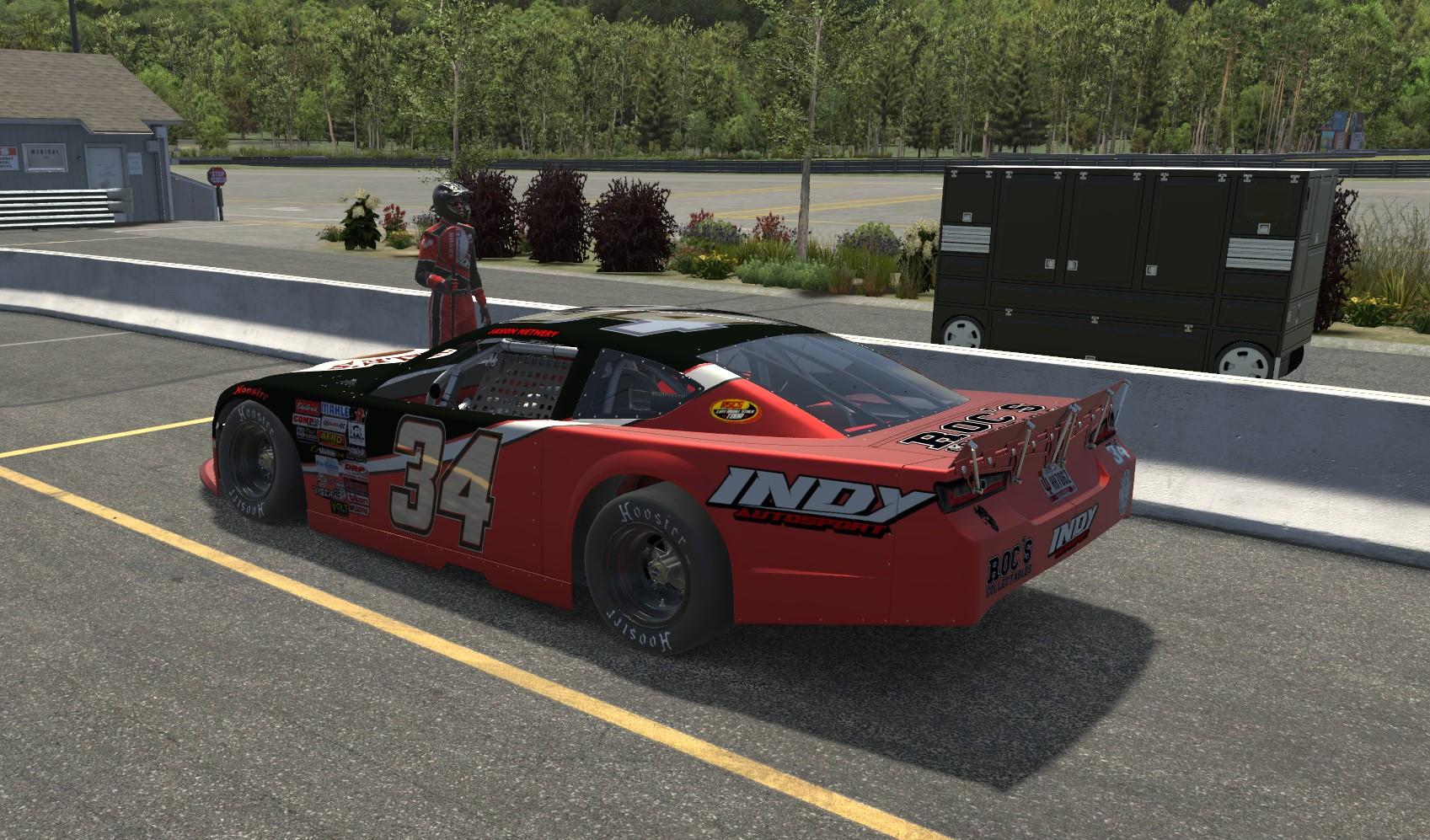 Hinkles Hamburgers/Indy Autosport Late Model Stock (Alternate Black ...