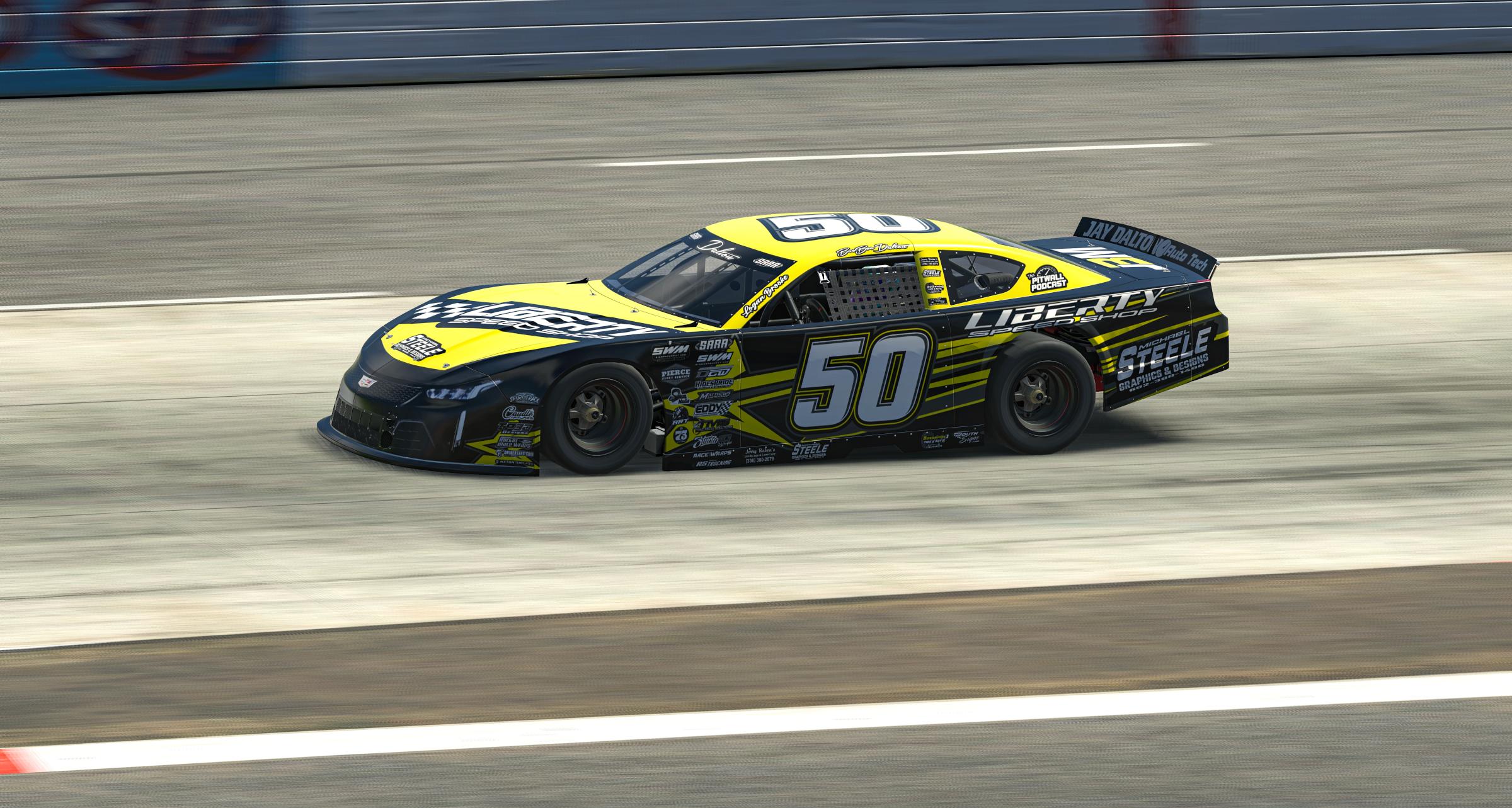 Boo Boo Dalton-#50 by Michael J. Steele - Trading Paints