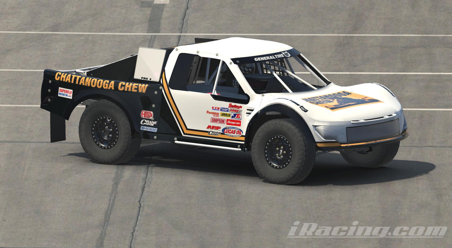 CHATTANOOGA CHEW Pro 4 Stadium Truck (NO NUMBERS) by Scott Van Ness ...