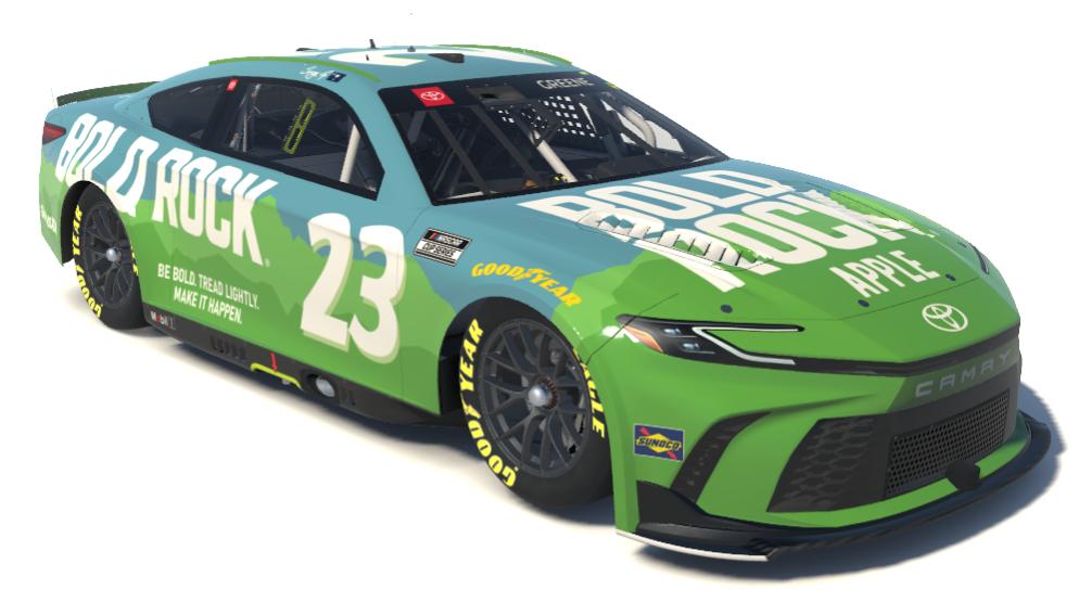 Sim Stamped Bold Rock Apple Toyota Camry by Samuel Greene - Trading Paints