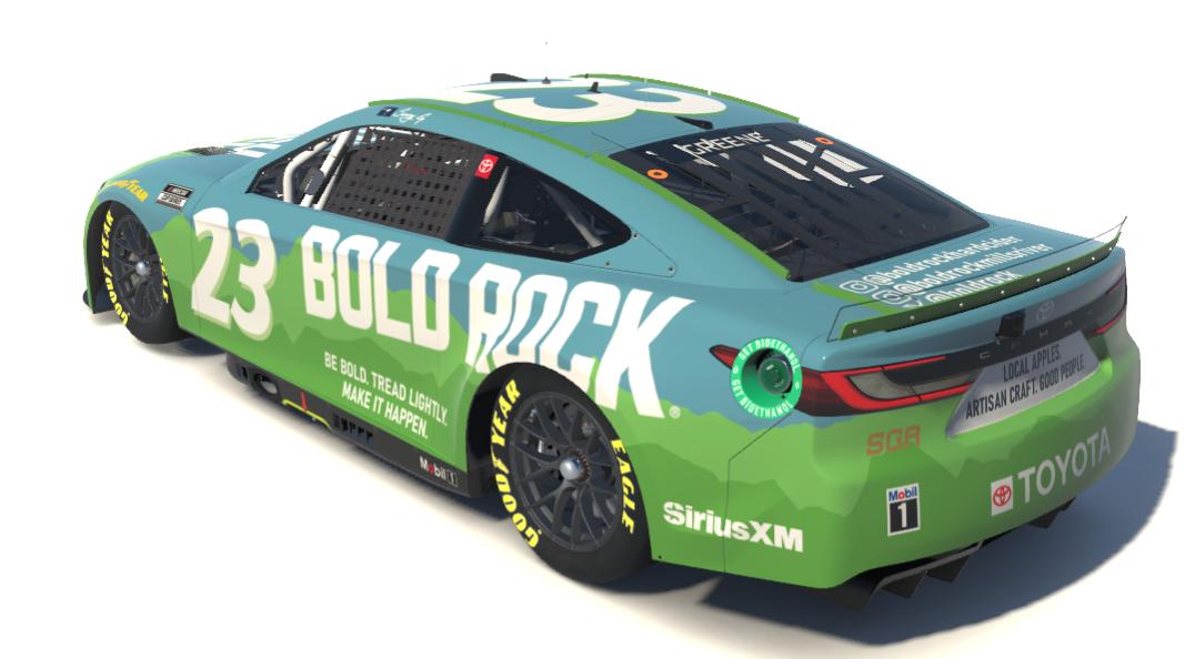 Sim Stamped Bold Rock Apple Toyota Camry by Samuel Greene - Trading Paints