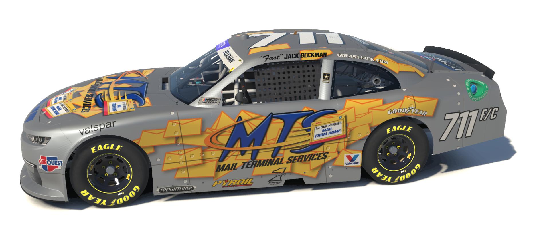 Jack Beckman 2007 Xfinity Throwback by Jason Beckman - Trading Paints