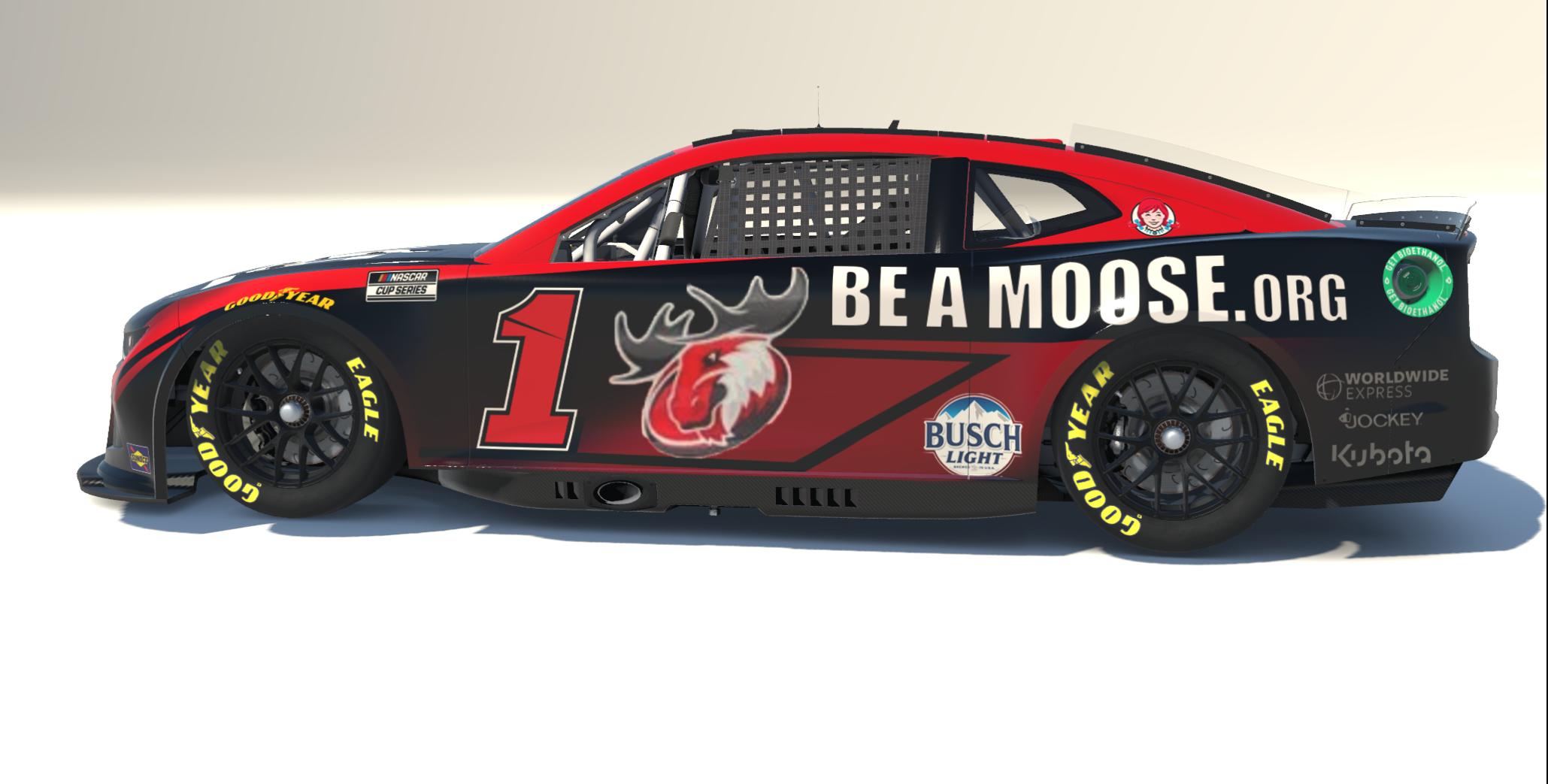 1 TRAC HOUSE RACING #1 MOOSE by Roger S. - Trading Paints