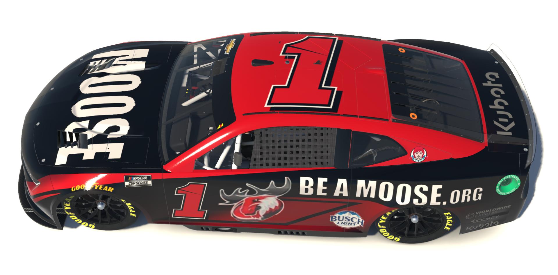 1 TRAC HOUSE RACING #1 MOOSE by Roger S. - Trading Paints