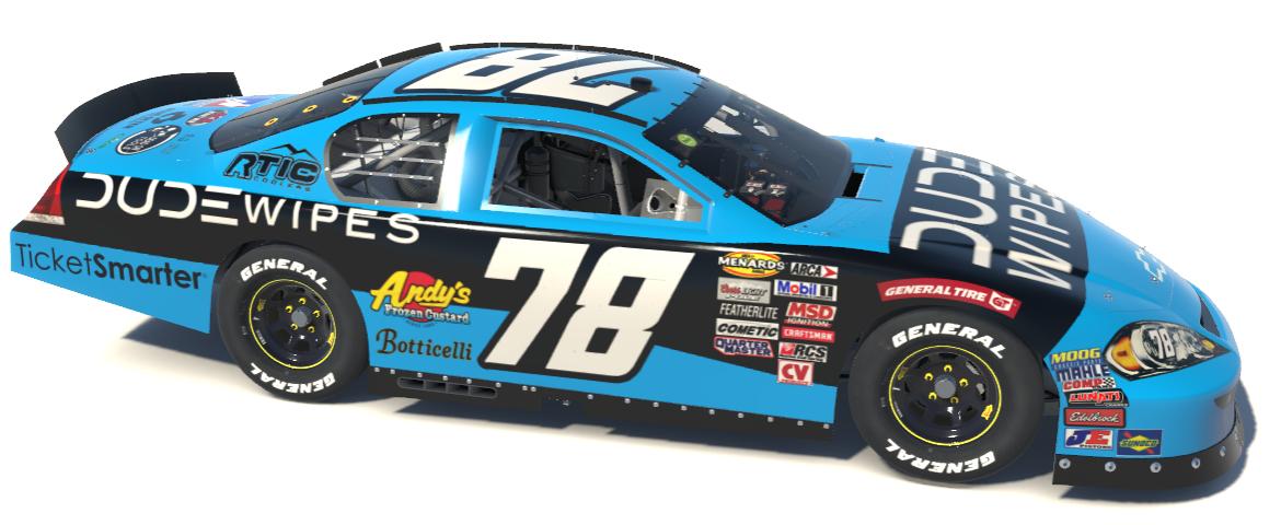 BJ McLeod Motorsports DUDE Wipes Chevy 78 by Joseph Segalla - Trading ...
