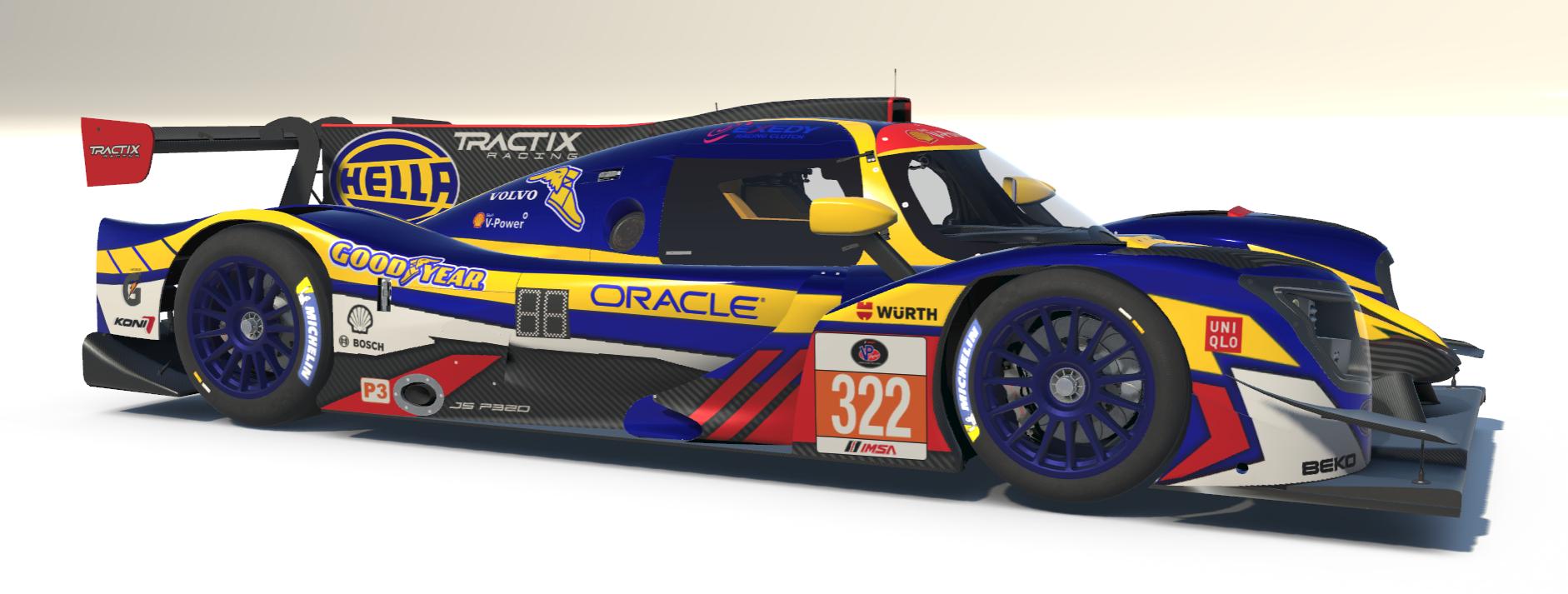 Hella Goodyear Tractix Racing LMP3 Ligier by Adam Burhop - Trading Paints