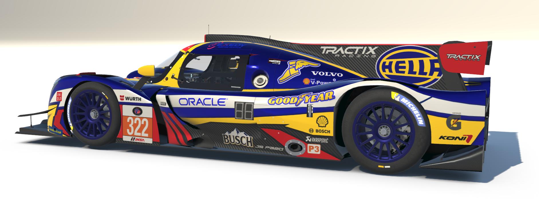 Hella Goodyear Tractix Racing LMP3 Ligier by Adam Burhop - Trading Paints