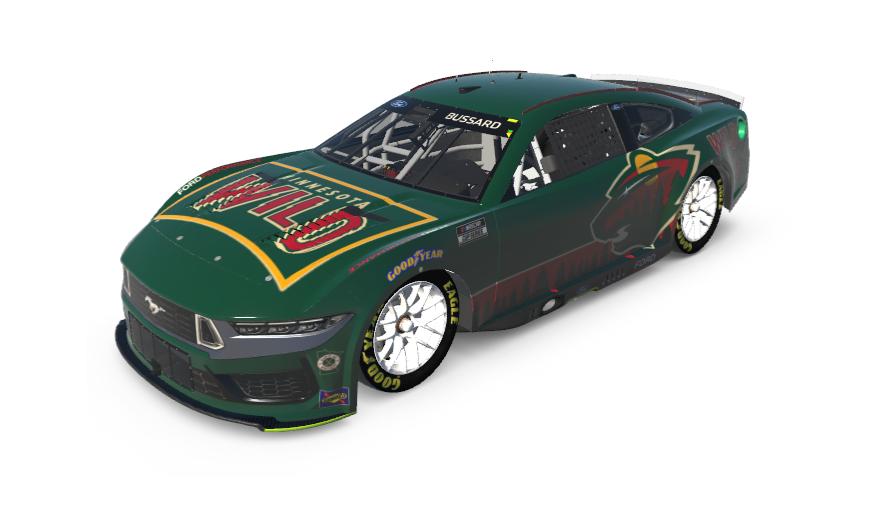 Minnesota Wild NextGen Mustang by Brian Bussard - Trading Paints