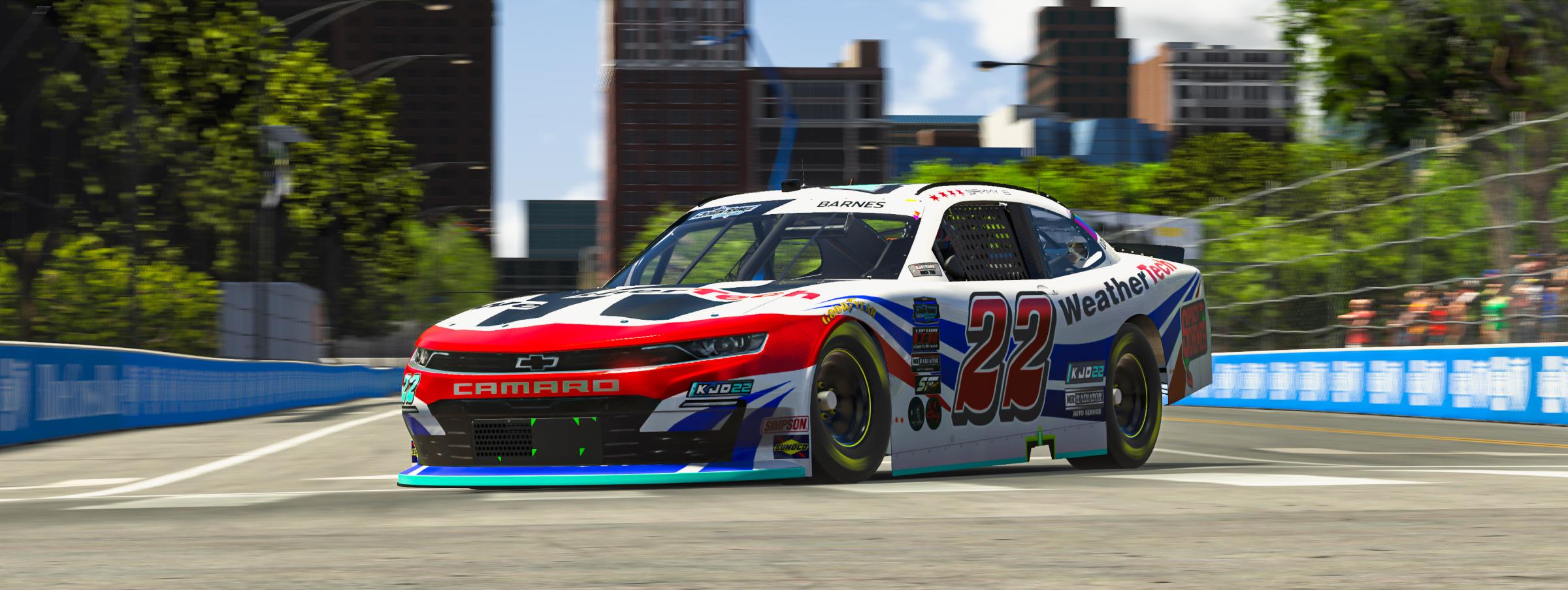 WeatherTech #22 Xfinity Camaro 2023 Sammy B by Sam B. - Trading Paints