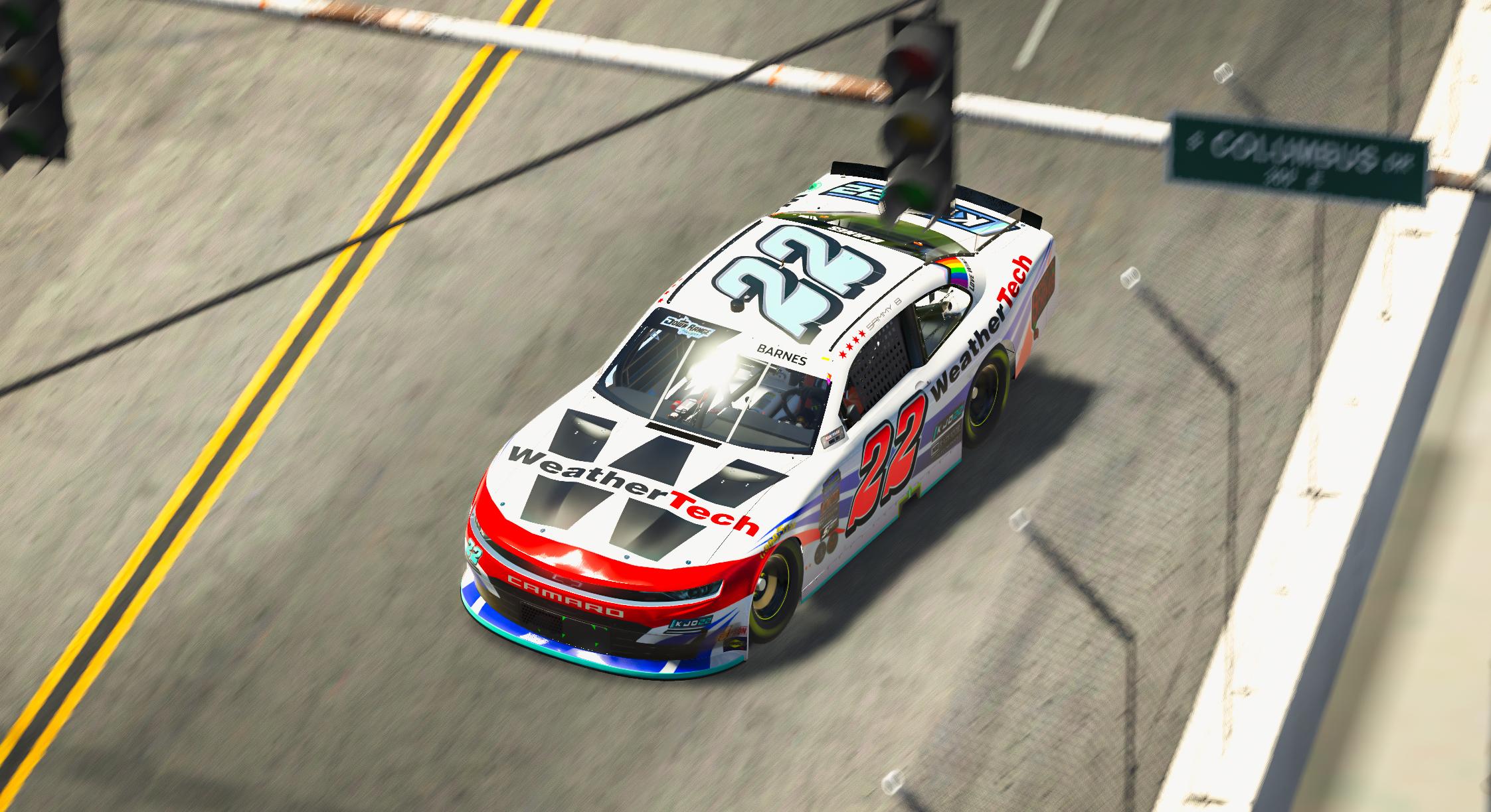 WeatherTech #22 Xfinity Camaro 2023 Sammy B by Sam B. - Trading Paints
