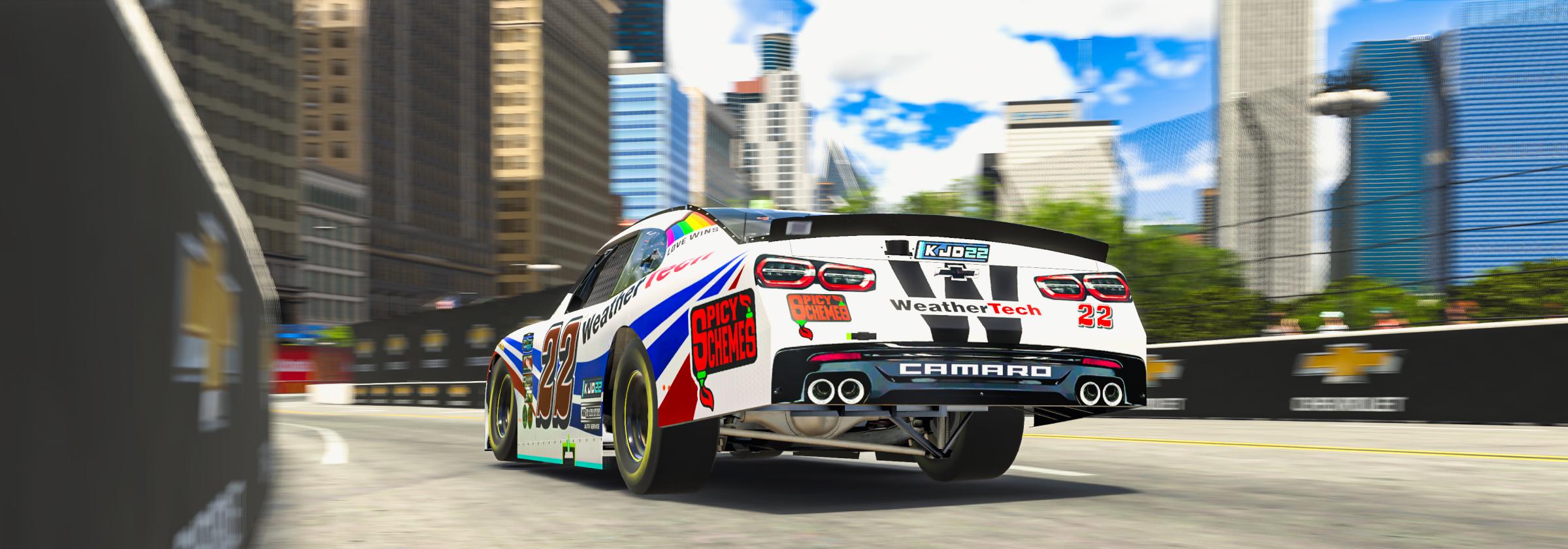 WeatherTech #22 Xfinity Camaro 2023 Sammy B by Sam B. - Trading Paints