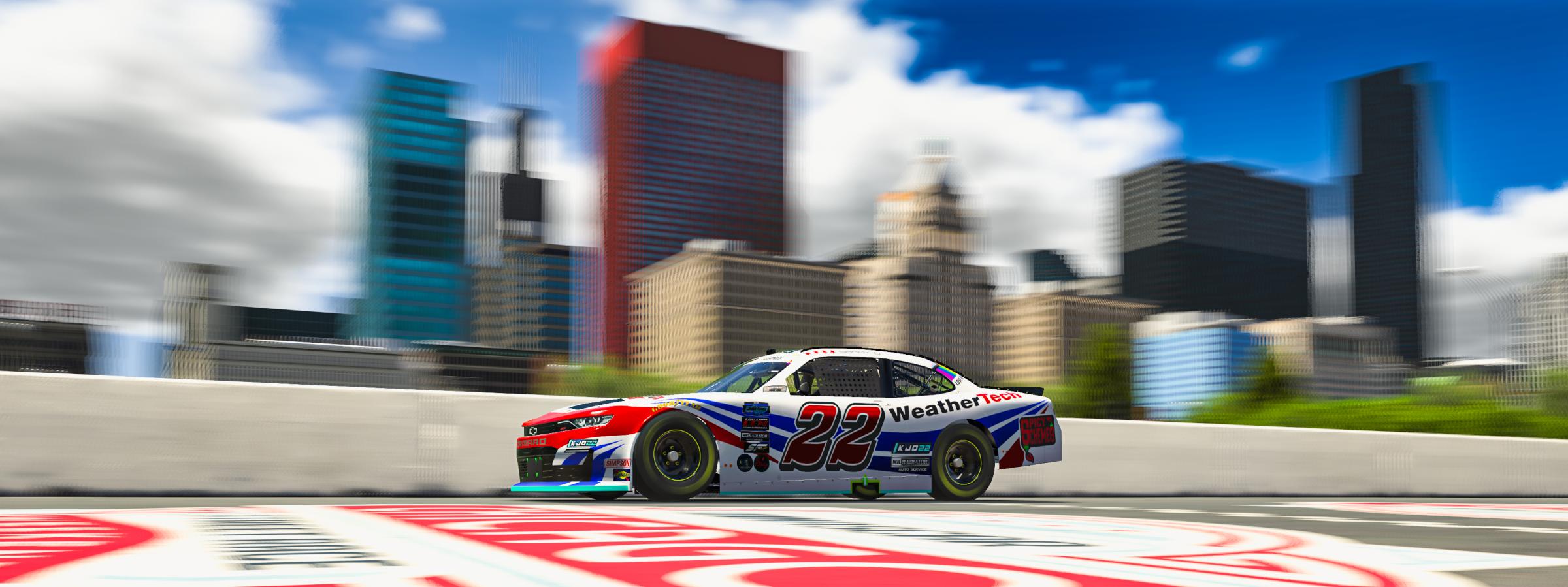 WeatherTech #22 Xfinity Camaro 2023 Sammy B by Sam B. - Trading Paints