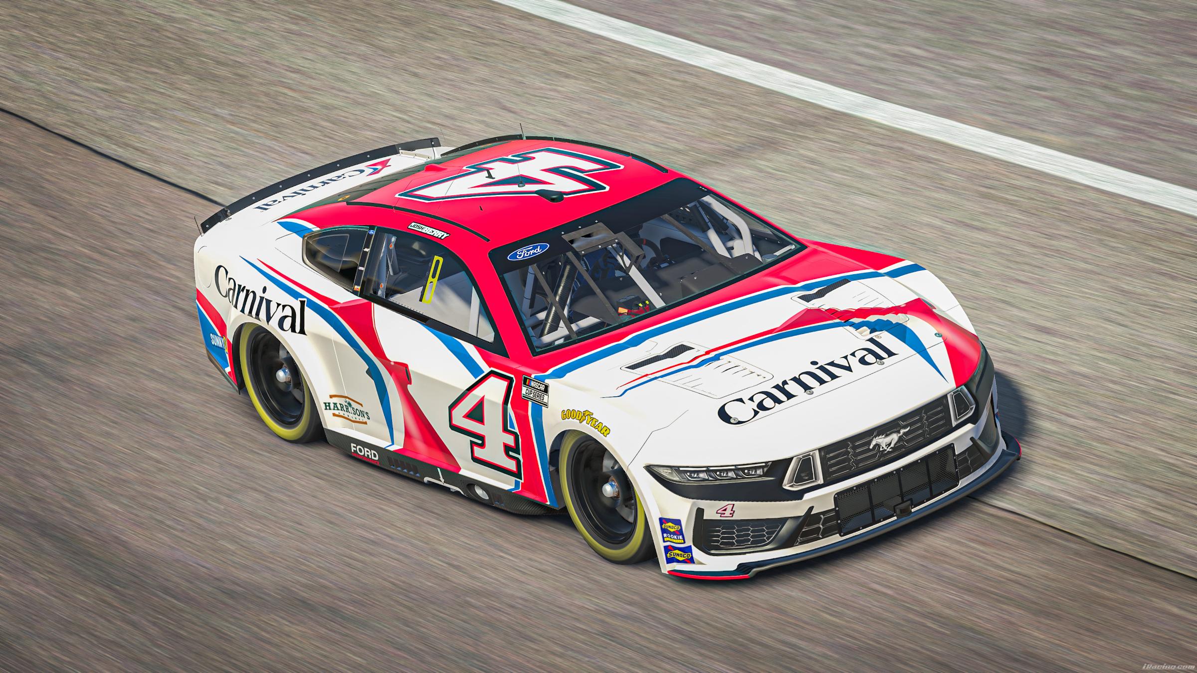 Josh Berry | Fantasy Carnival Cruise | Sim Stamped Numbers by Liam I ...