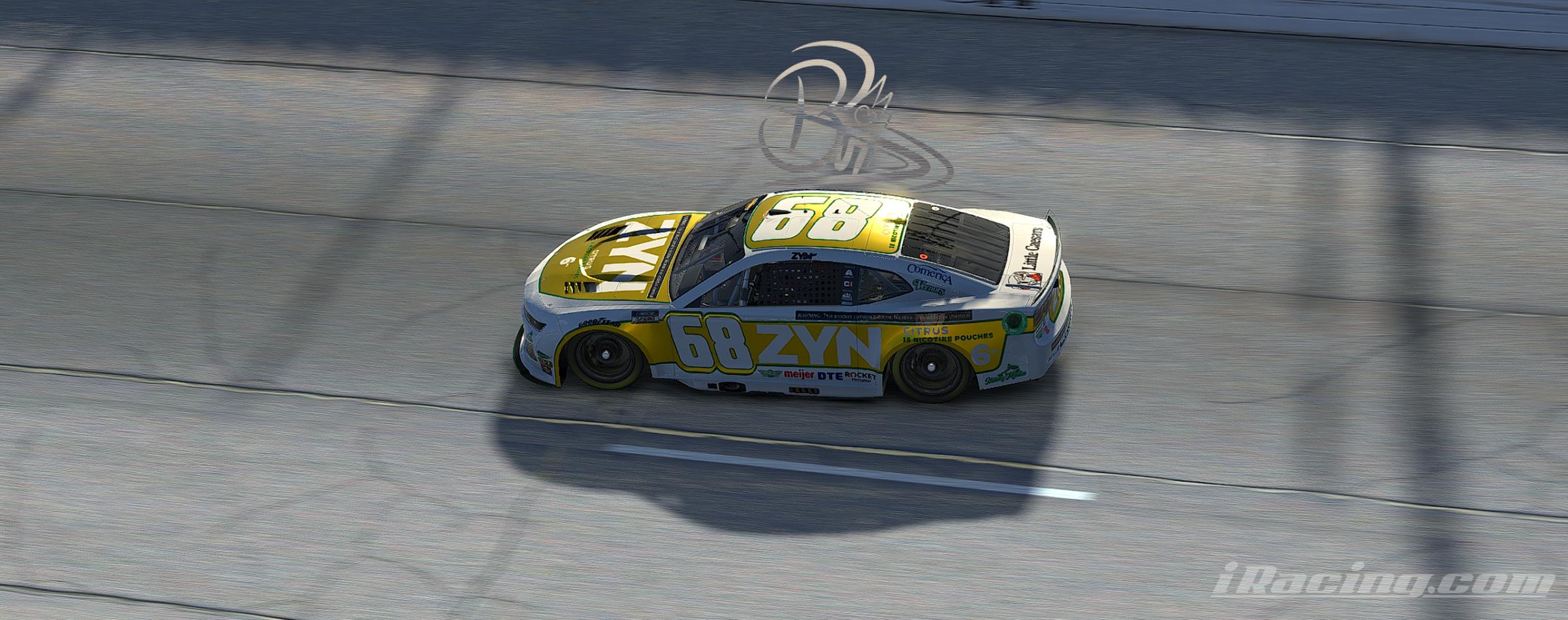 SIM STAMP ZYN Citrus Camaro by Dominic Barbagallo - Trading Paints