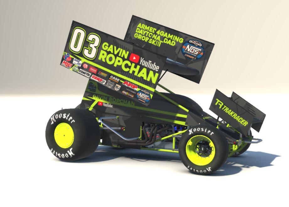 Gavin Ropchan 410 Sprint Car 2024 by Gavin Ropchan - Trading Paints