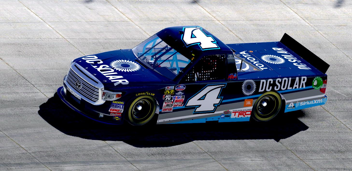 Christopher Bell DC Solar Tundra 2016 by Aaron Claybaugh - Trading Paints