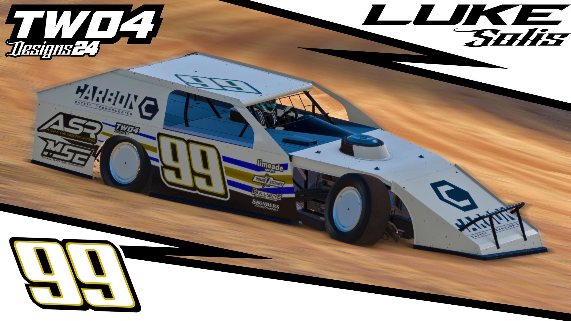 Luke Soliss #99 UMP Mod by Diego R Alvarado - Trading Paints