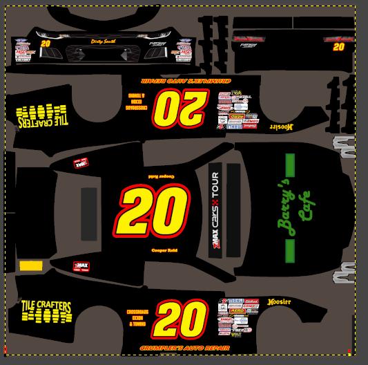 Cooper Reid LM Stock by Brant Mickel - Trading Paints