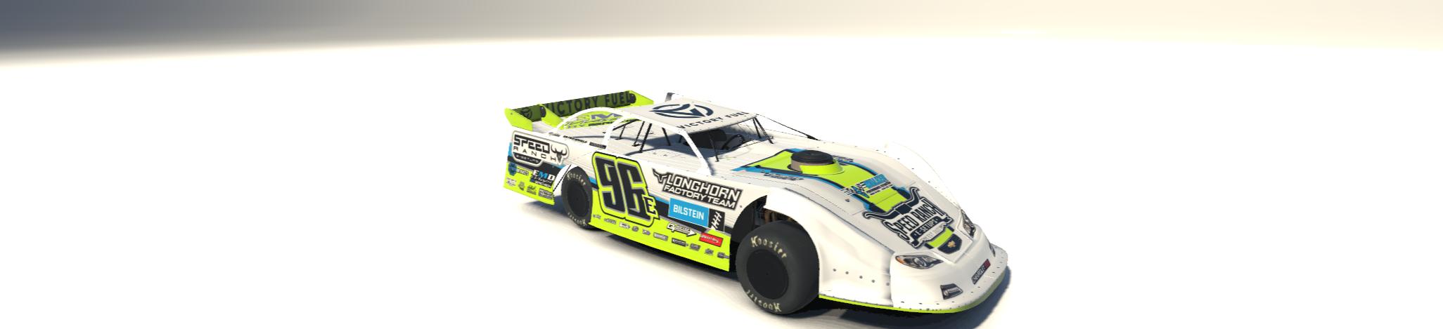 Clay Erickson 96E Late Model Green by Clay Erickson - Trading Paints