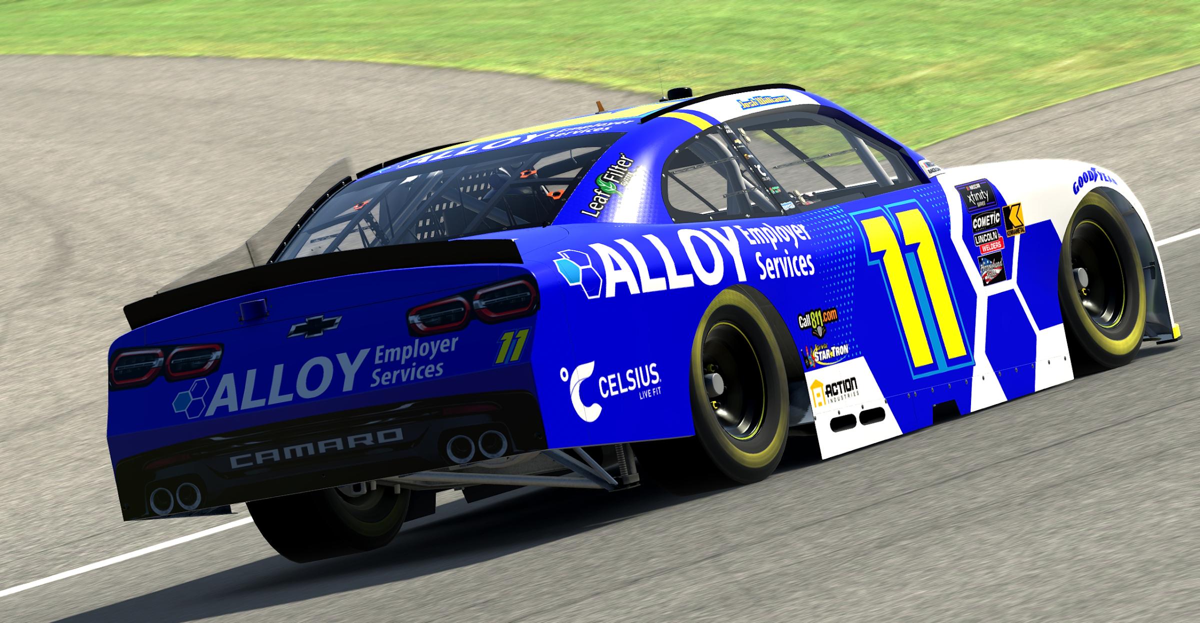 Josh Williams - #11 Alloy Employer Services Chevy Camaro (2024) by JD ...