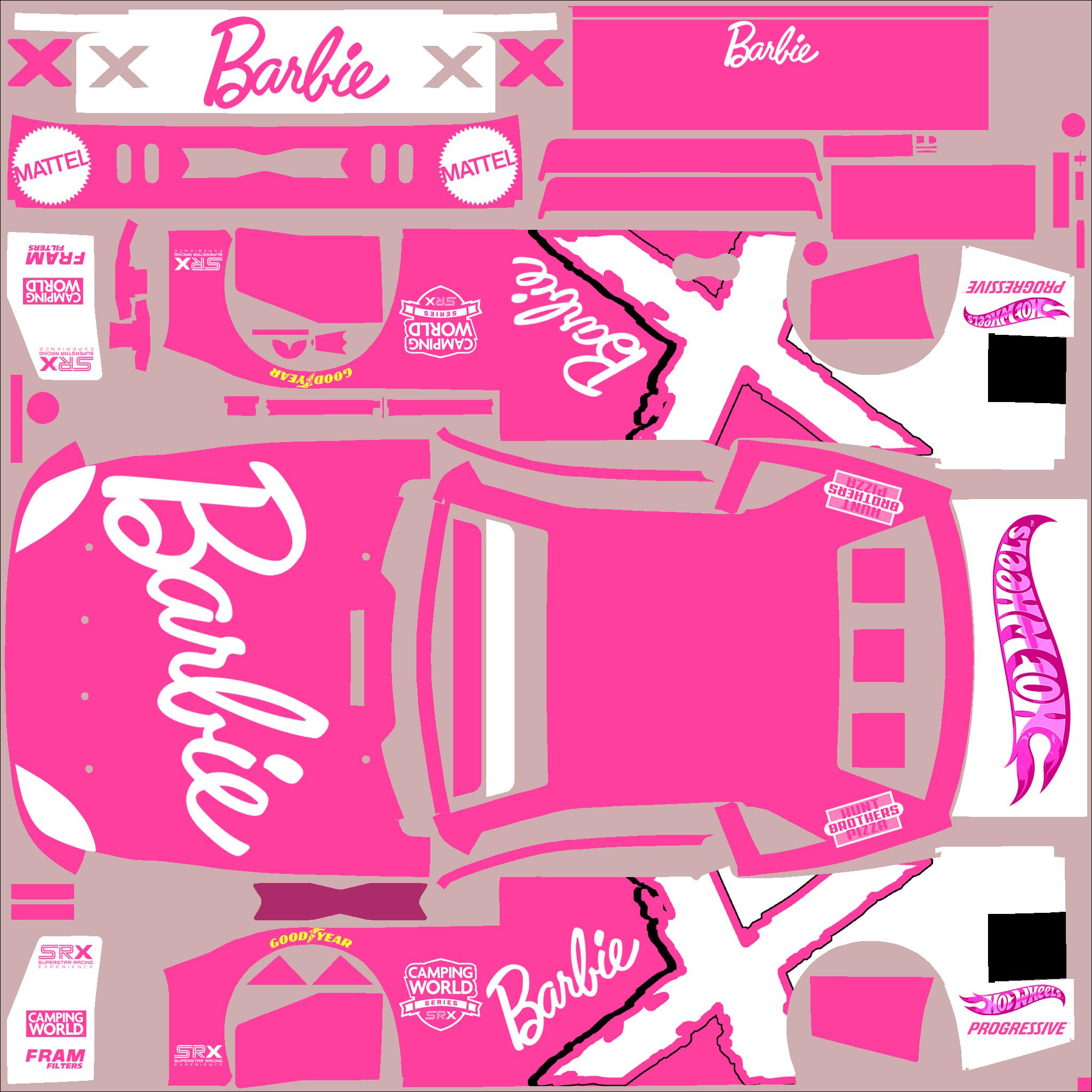 SRX Barbie by Clyde Coman - Trading Paints