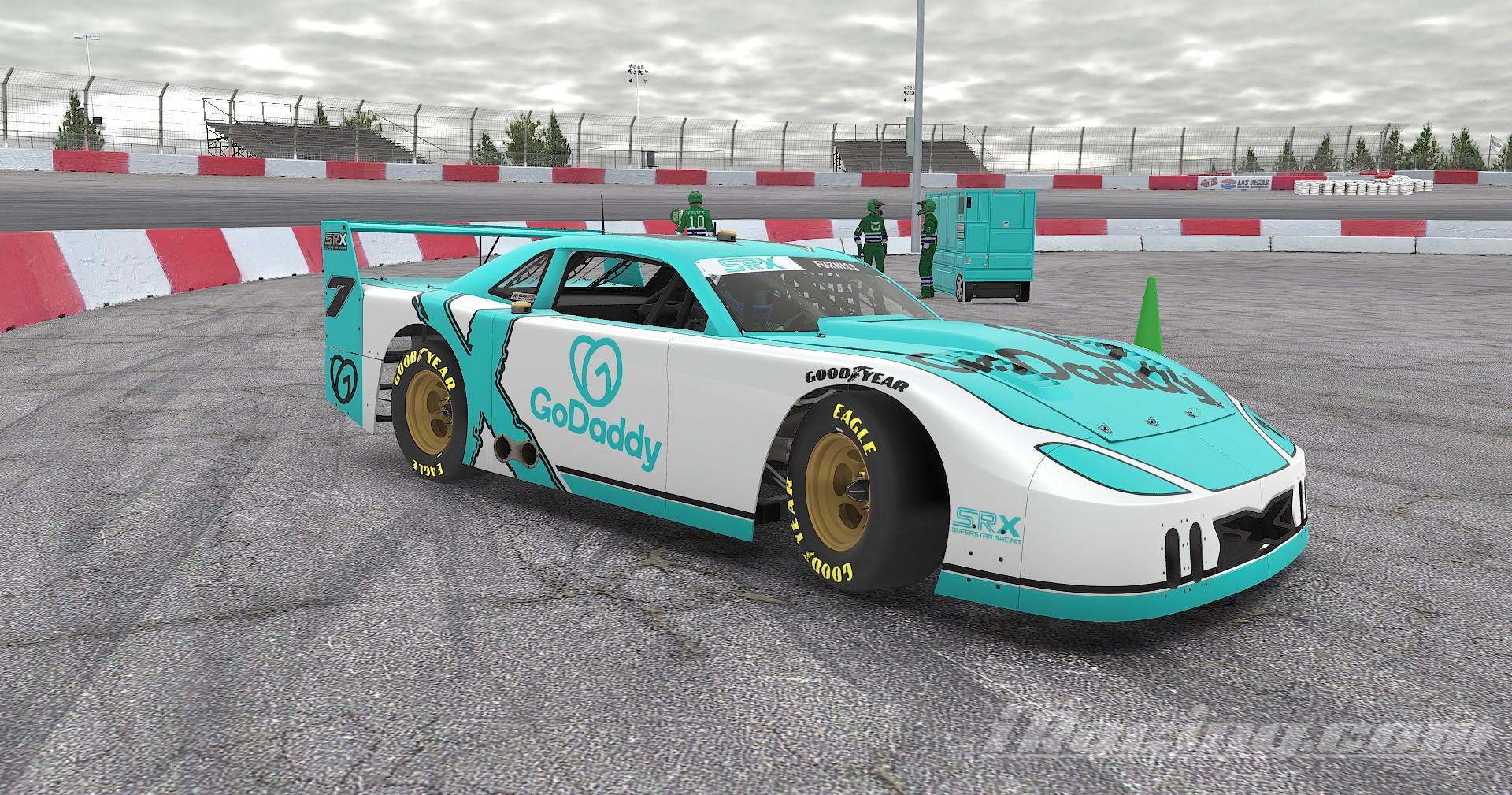 #7 Go Daddy SRX Car by Laycen Furniss - Trading Paints