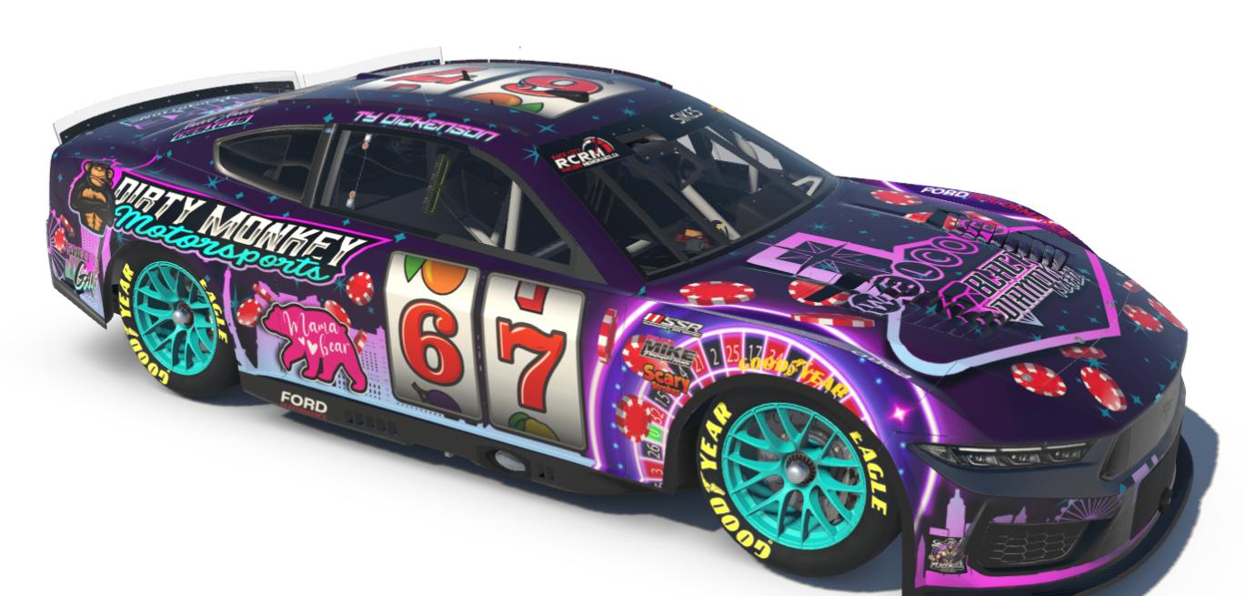 Ty Dickenson #67 Vegas Ford NextGen by Triston Sikes - Trading Paints