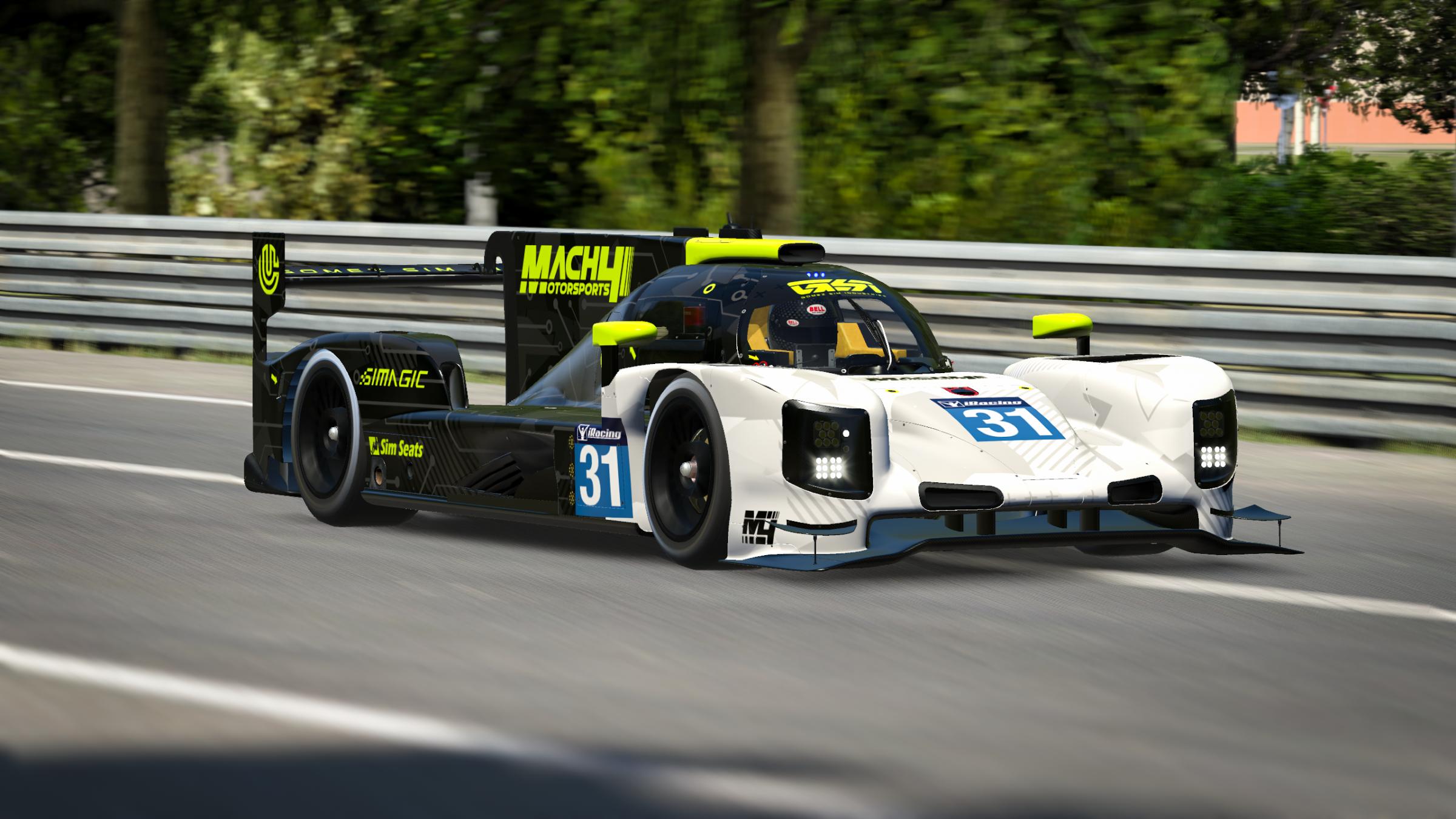 Mach4 Motorsports "SLIME" Dallara P217 (LMP2) by Colby Uhl - Trading Paints