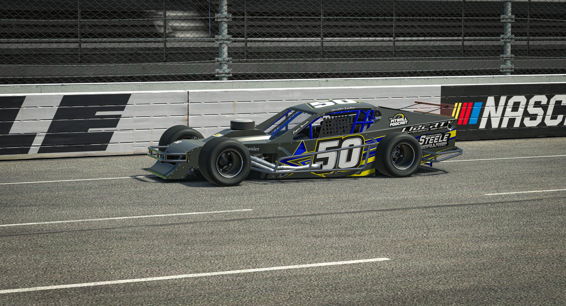 Boo Boo Dalton-#50 by Michael J. Steele - Trading Paints