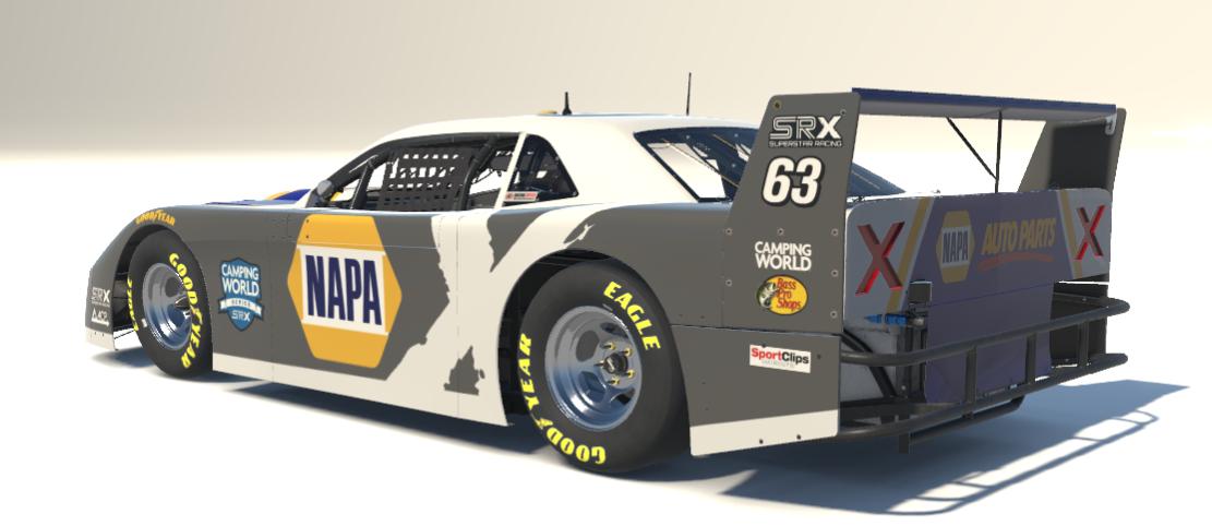 Chase Elliot NAPA - SRX by John Rubino - Trading Paints