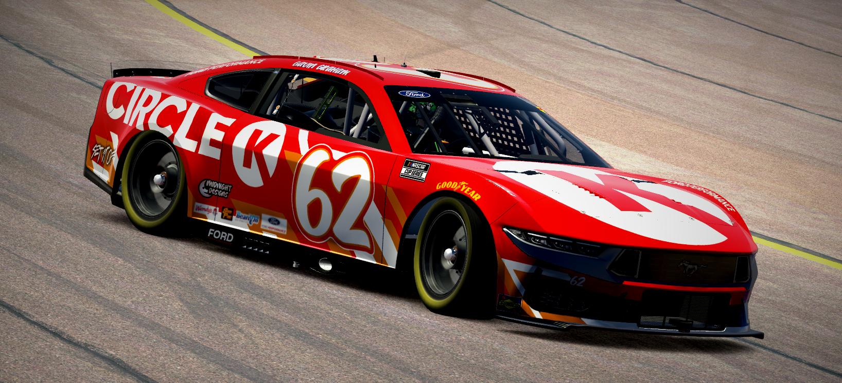 Circle K Ford Mustang Dark Horse by Gavin Graham2 - Trading Paints