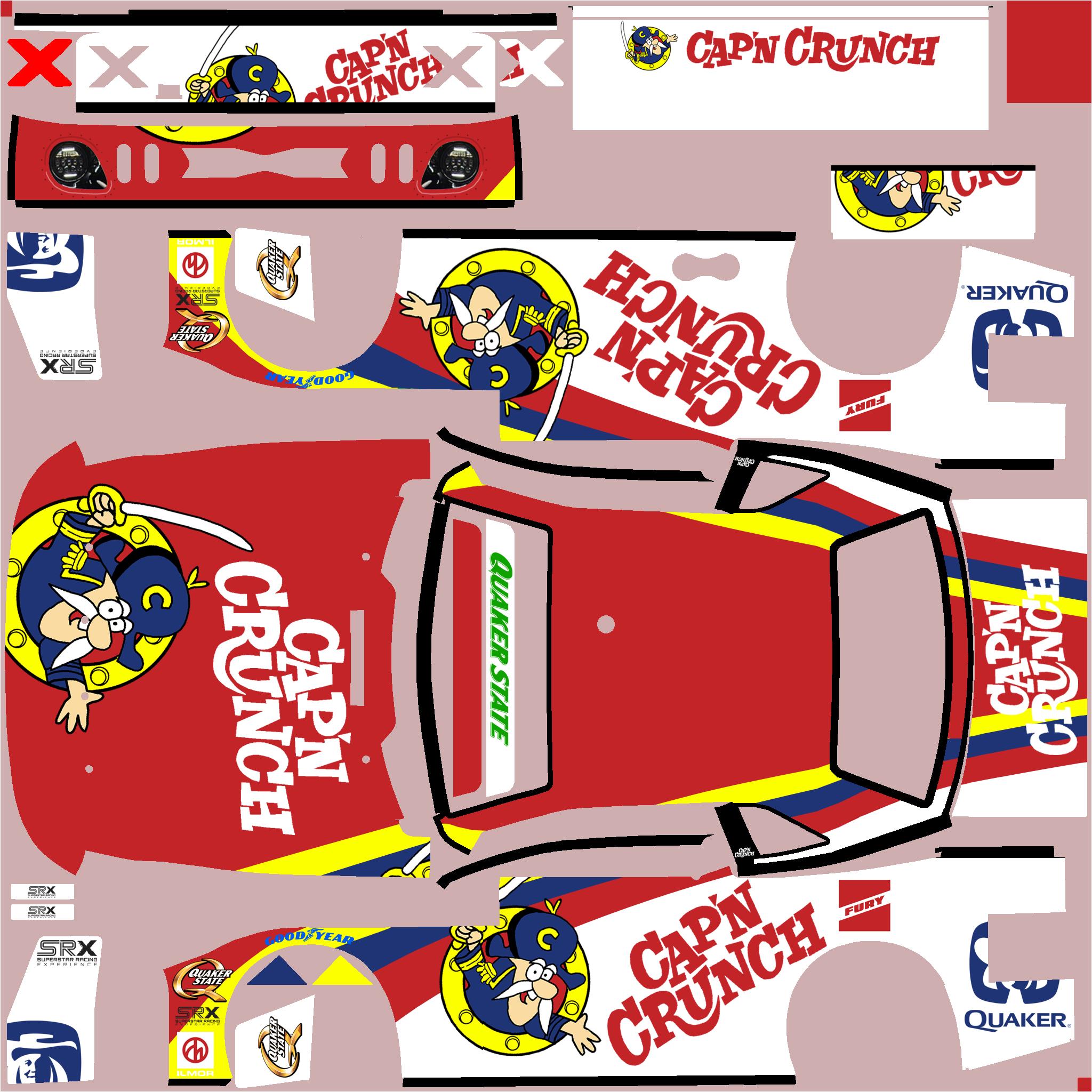 SRX Cap N Crunch by Clyde Coman - Trading Paints