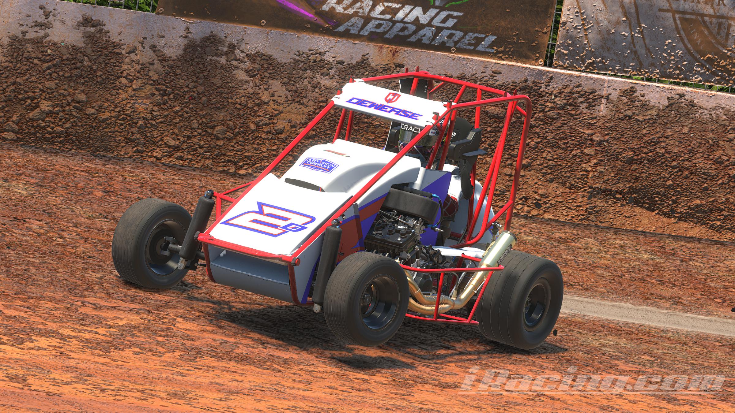 Cole Dewease 2023/24 Non Wing Car by Brady Beavers - Trading Paints