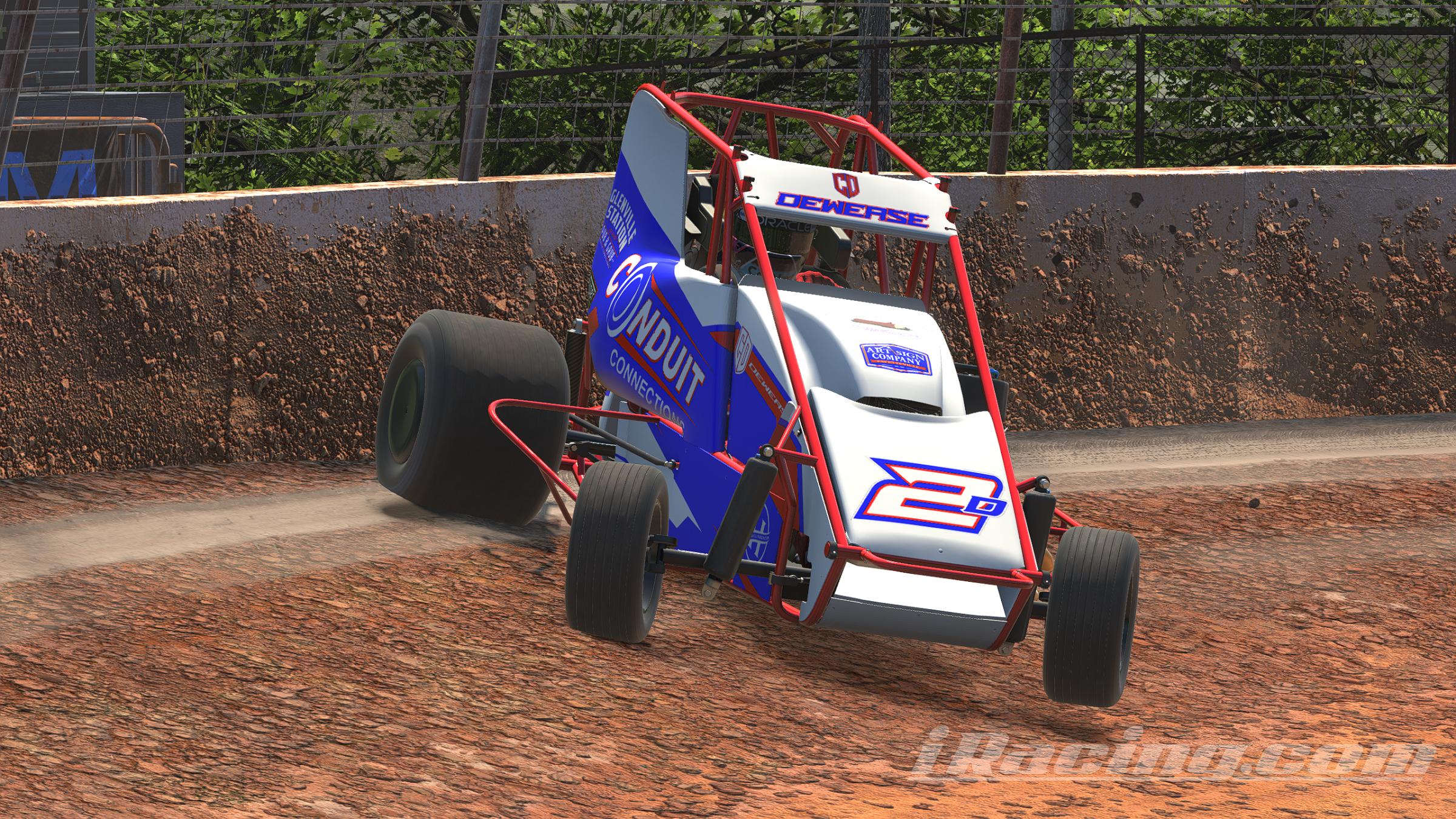 Cole Dewease 2023/24 Non Wing Car by Brady Beavers - Trading Paints