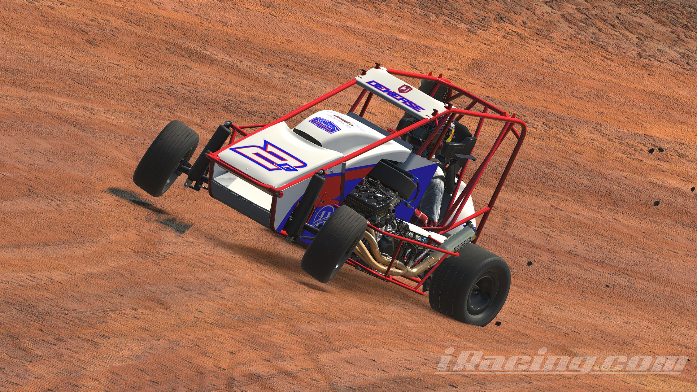 Cole Dewease 2023/24 Non Wing Car by Brady Beavers - Trading Paints