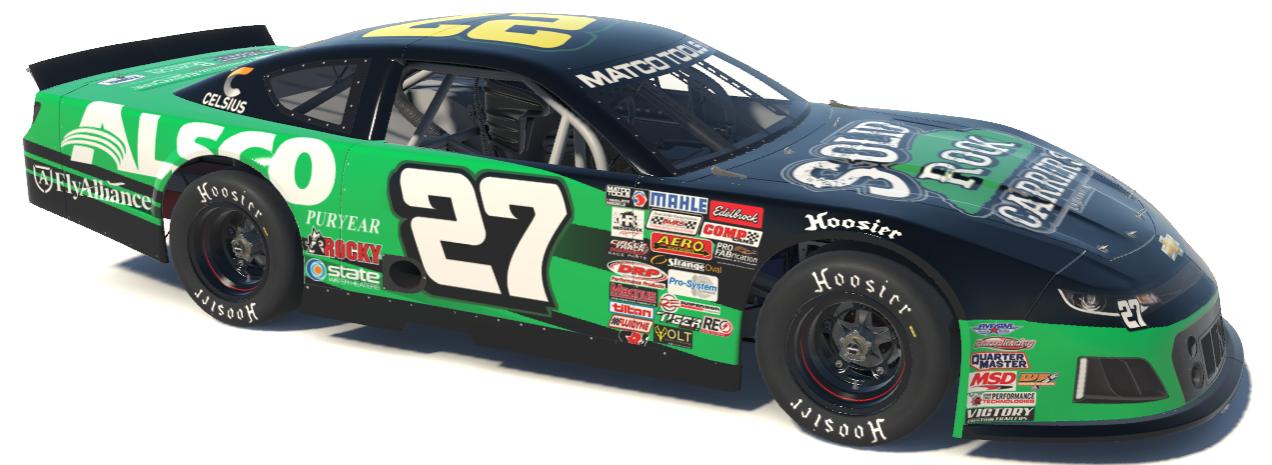 Jordan Anderson Racing Alsco Chevy 27 by Joseph Segalla - Trading Paints