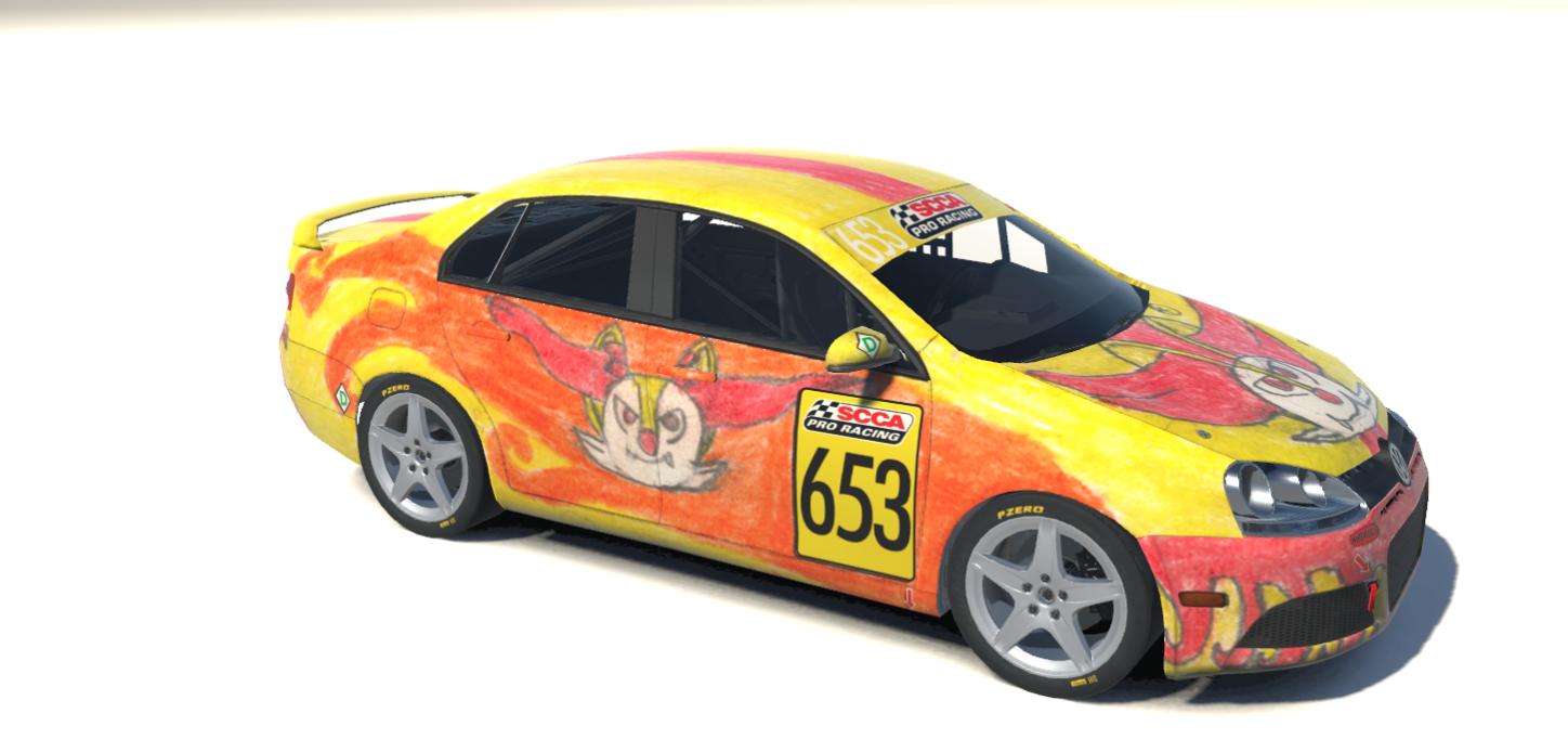 hand drawn braxien VW Jetta TDI by James S - Trading Paints