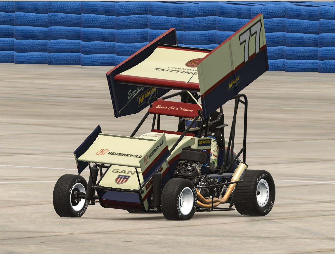 Ecurie Col dOiseaux Dirt Micro Sprint winged by Mike Riedner - Trading ...