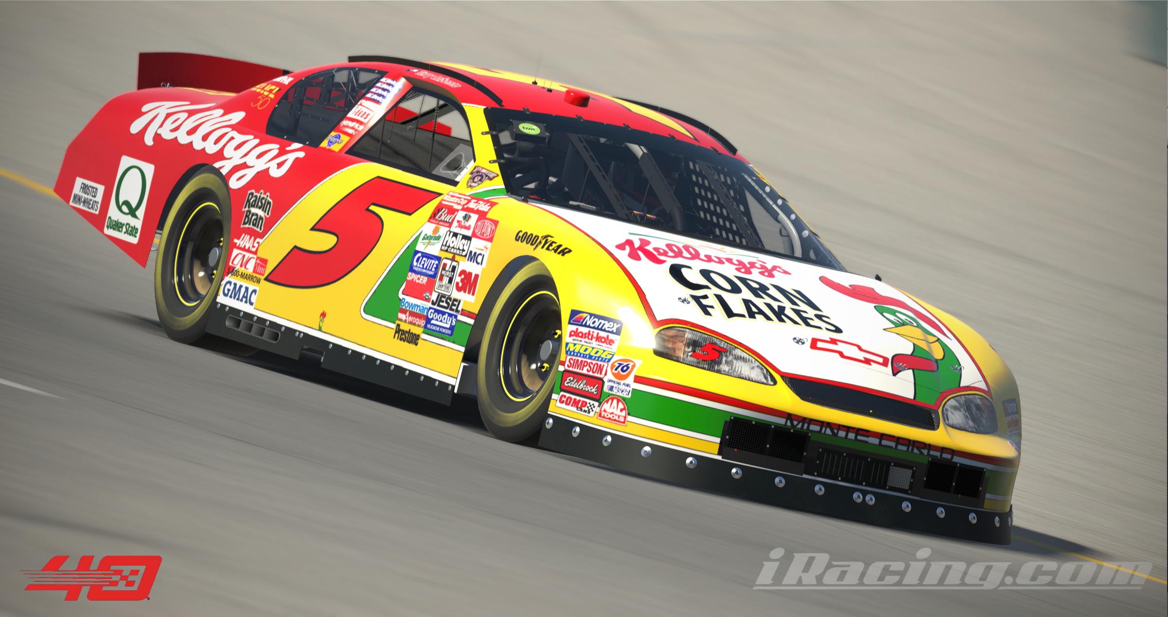 Terry Labonte 1998 Kelloggs (Custom #) by Gary P. - Trading Paints