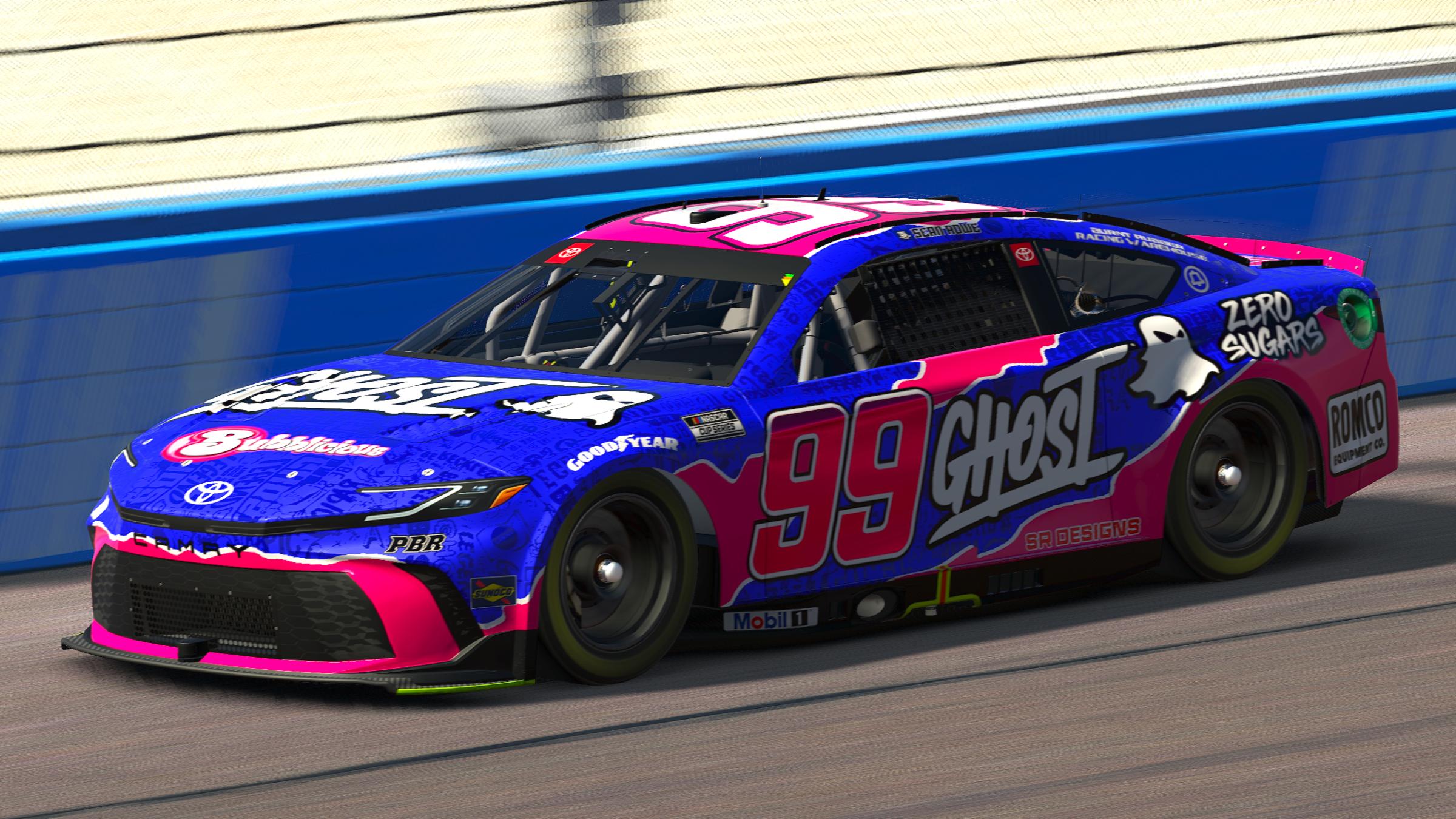 Sean Rowe Ghost Energy Bubblicious Blue 99 by Sean Rowe - Trading Paints
