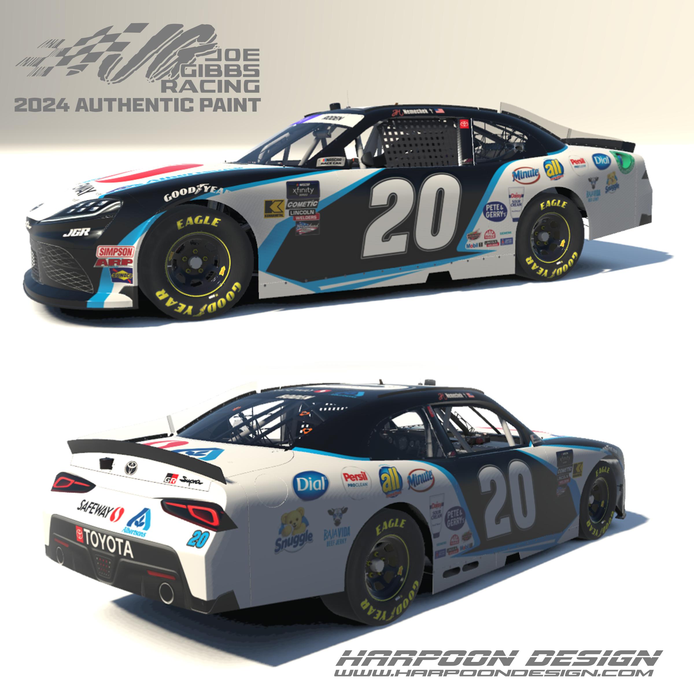 2024 John Hunter Nemechek Safeway Albertsons Supra No Num by Brantley ...
