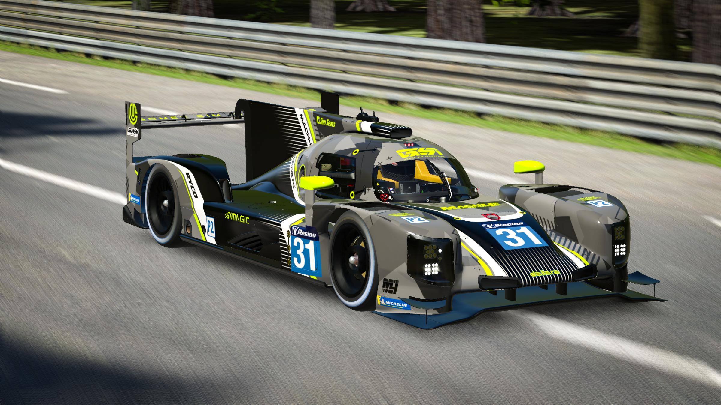 Mach4 Motorsports [SLIME] Dallara P217 [LMP2] by Colby Uhl - Trading Paints