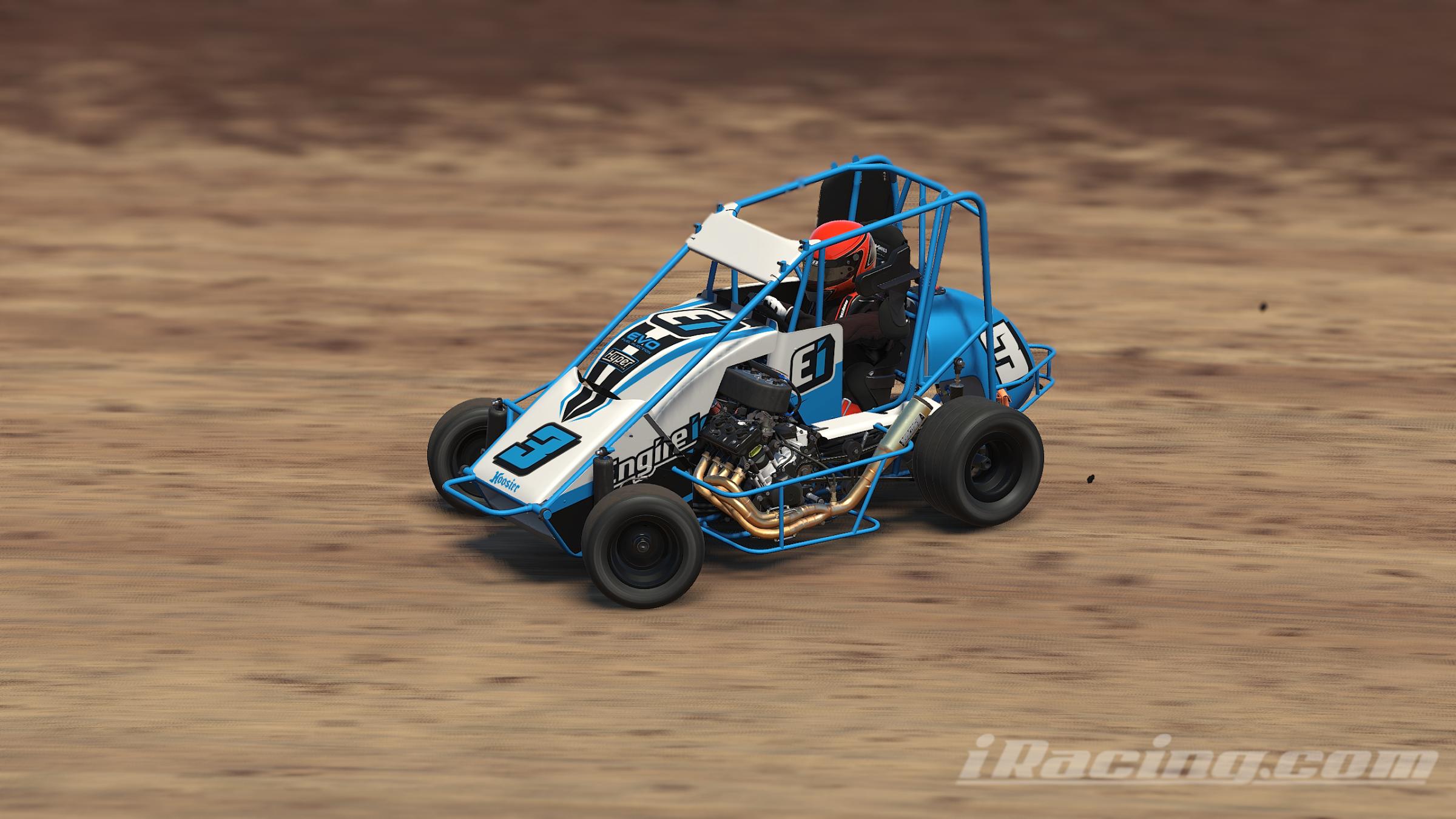 EngineICE Dirt Micro Sprint v3B 2024 TP by Doyle Lowrance - Trading Paints