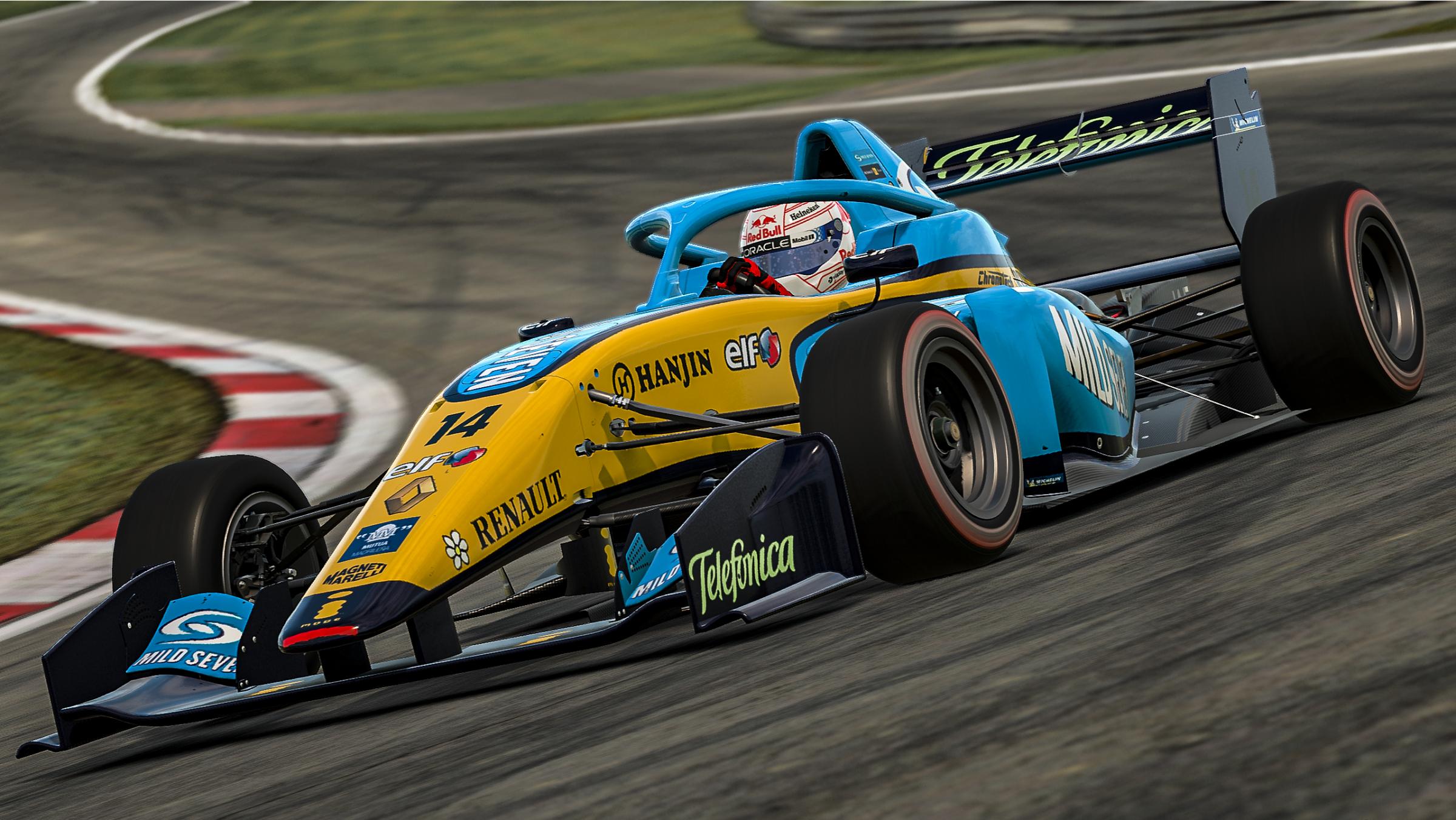 F1 Renault R26 Replica by Carlos R. F. - Trading Paints